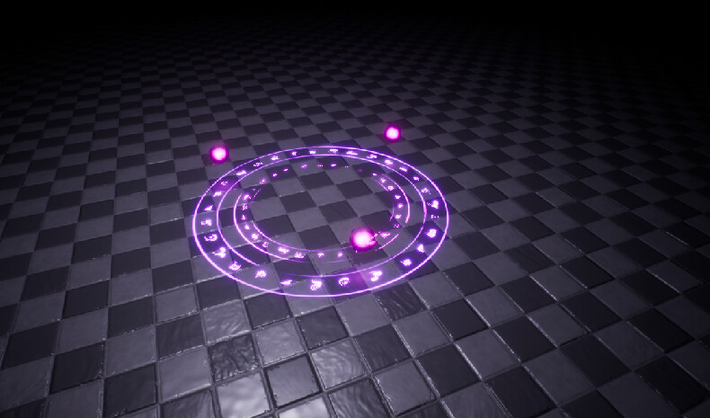 ArtStation - VFX Dark Magic AoE