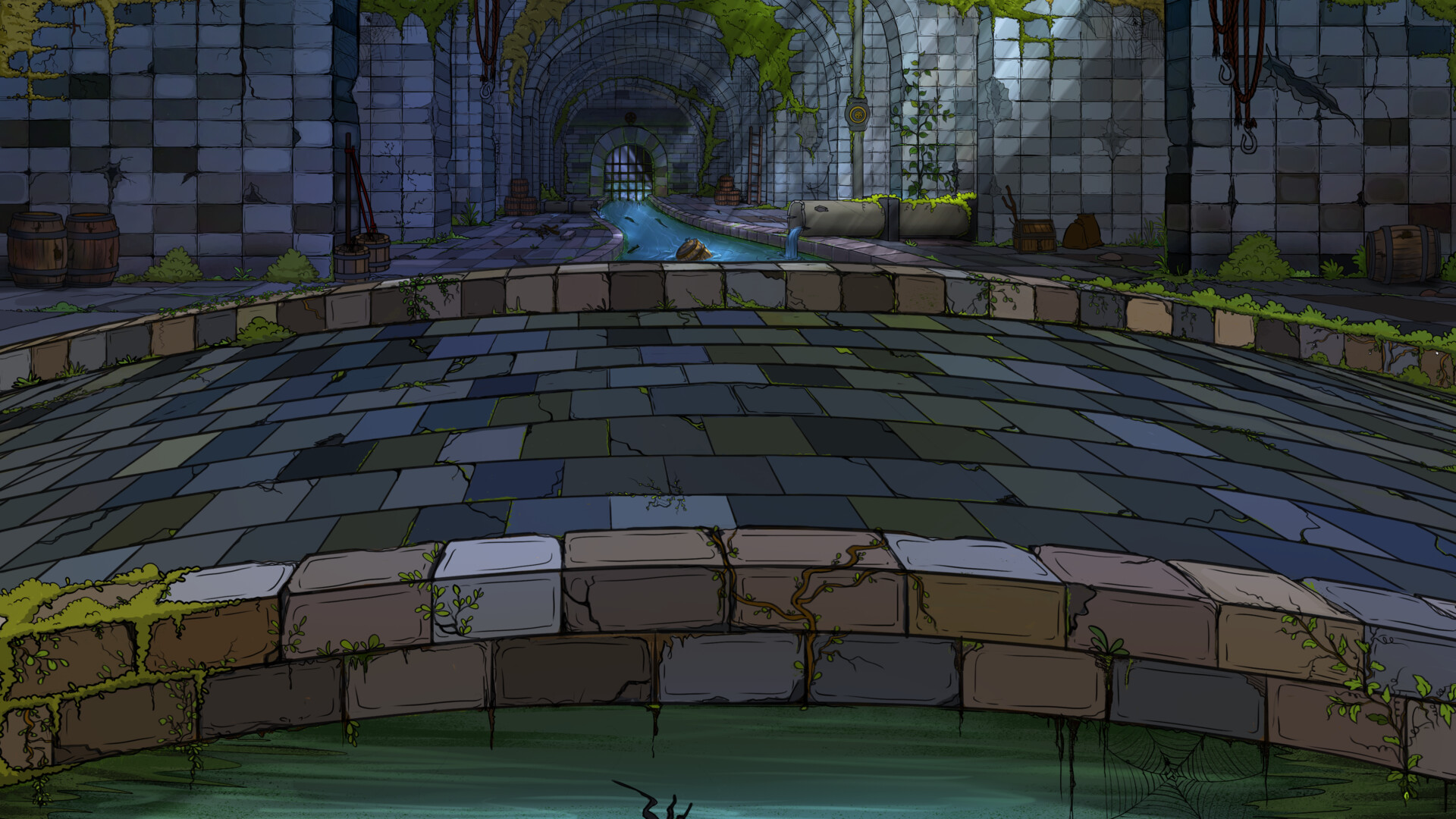 ArtStation - 2D Backgrounds : Games