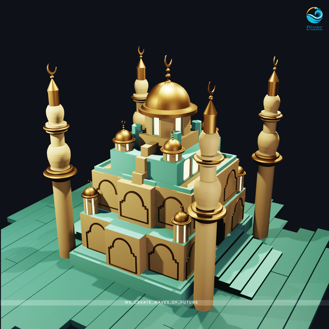 ArtStation - 3D Mosque