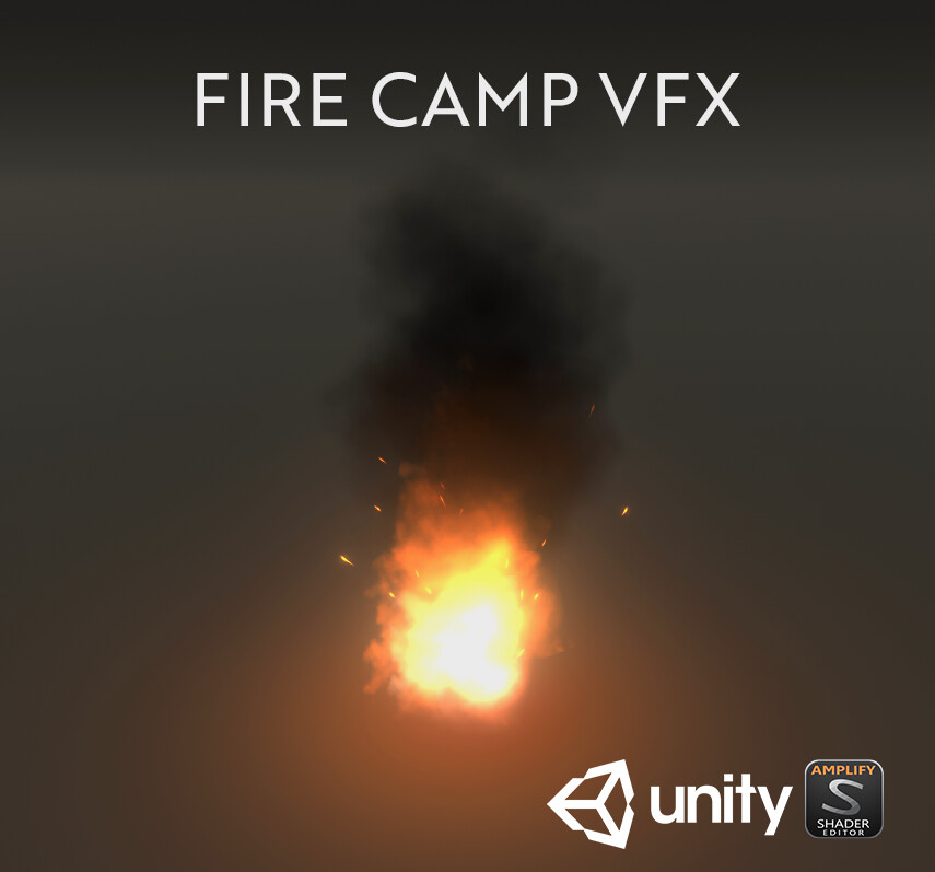 ArtStation - FIRE CAMP VFX