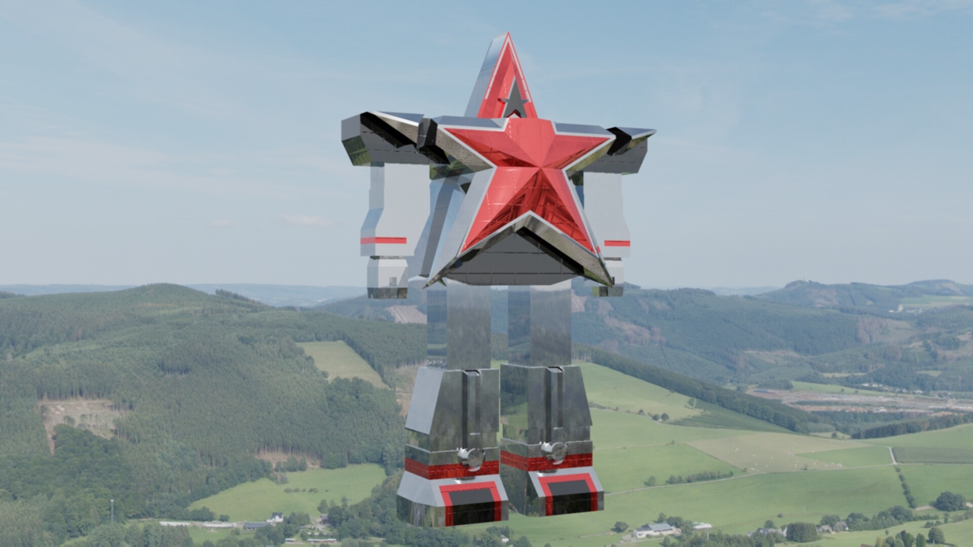 ArtStation - Super Zeo Zord V / Red Blocker