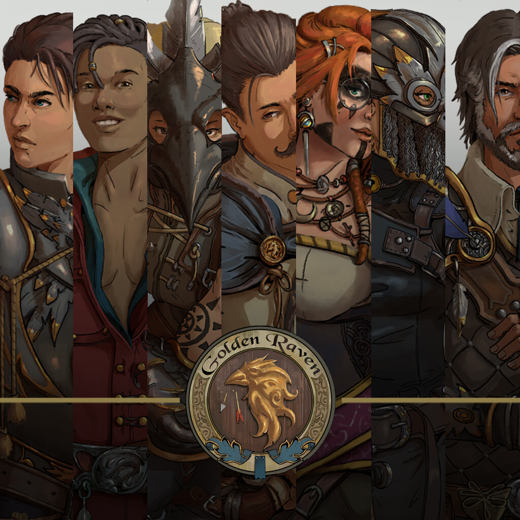 ArtStation - The Golden Raven