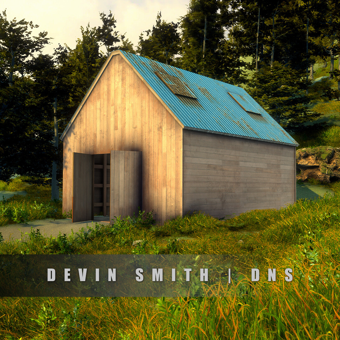 ArtStation - Rustic Barn | Game-Ready | PBR