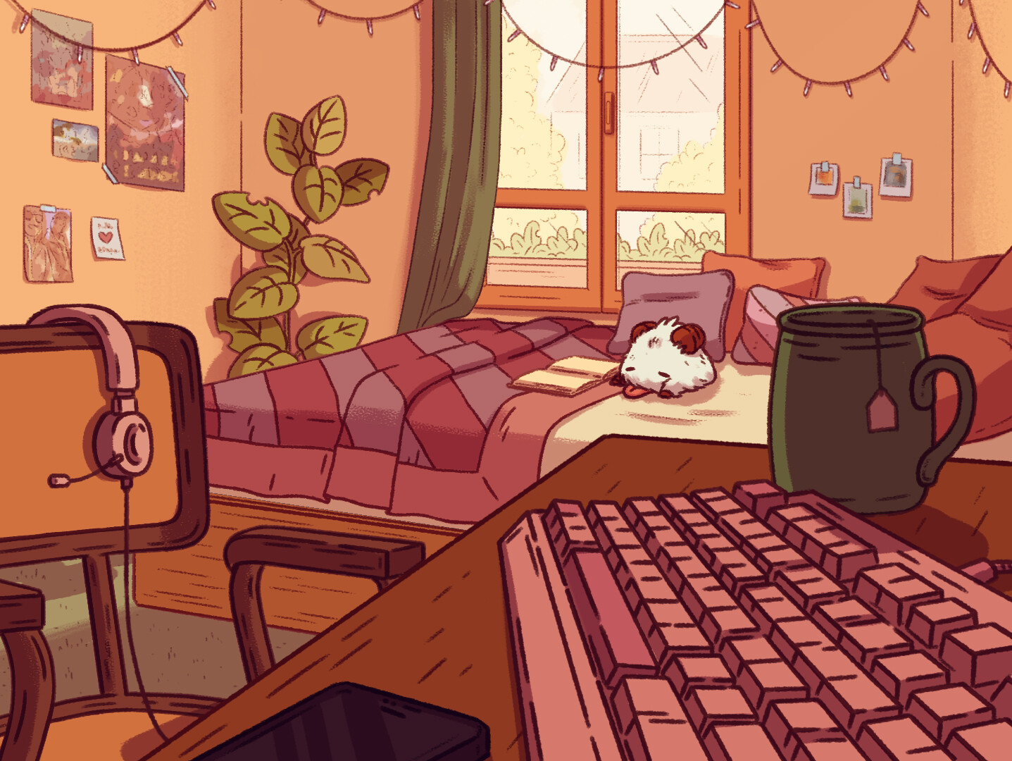 ArtStation - Bedroom Timelapse