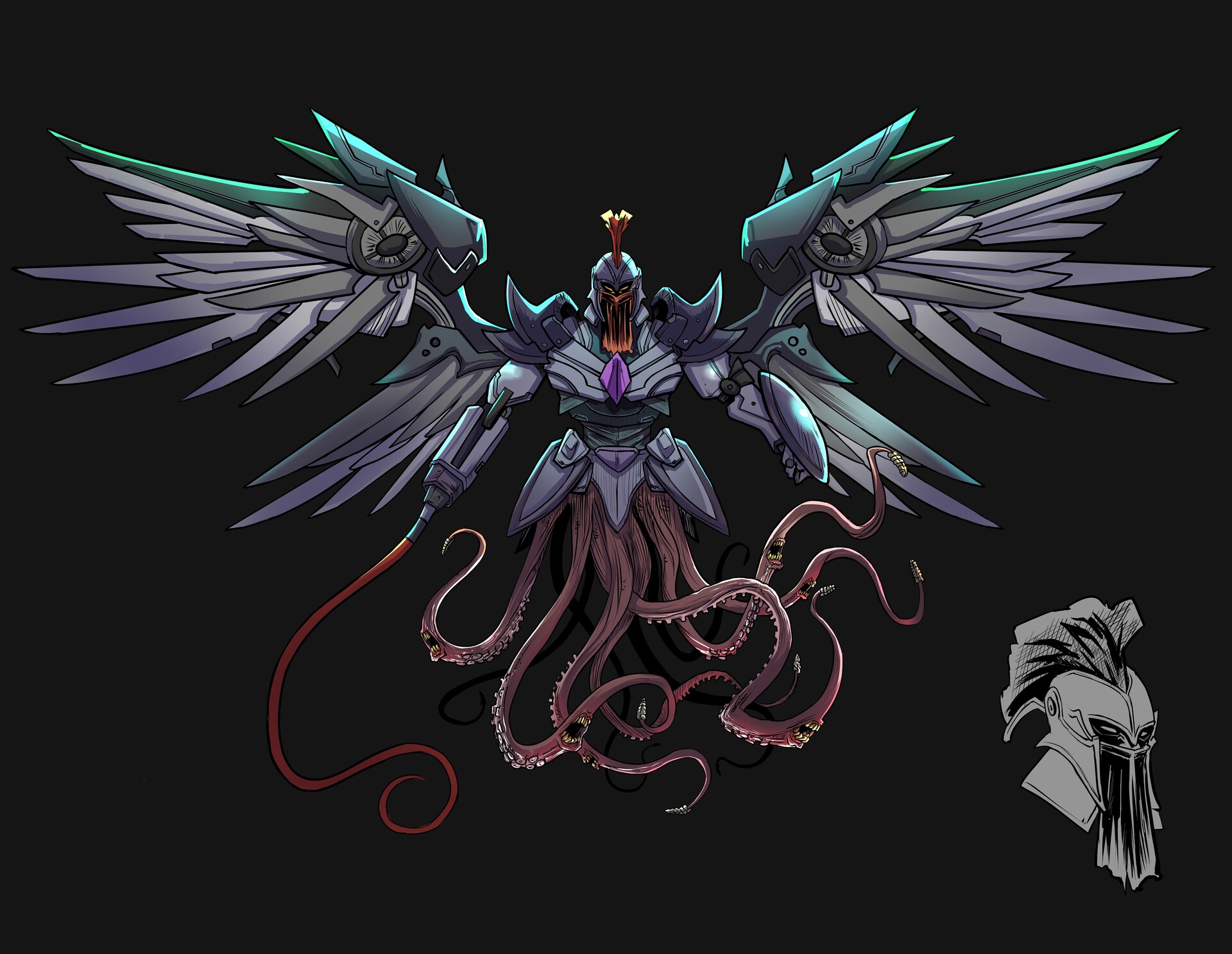 ArtStation - Abraxas - Monster Concept Art