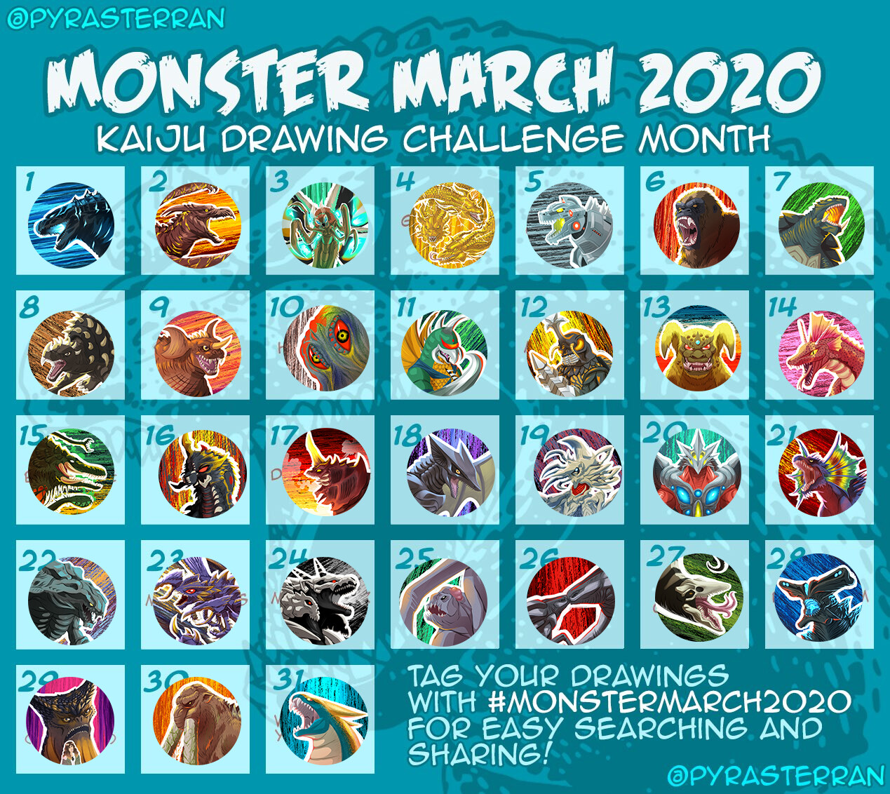 ArtStation - Monster March 2020