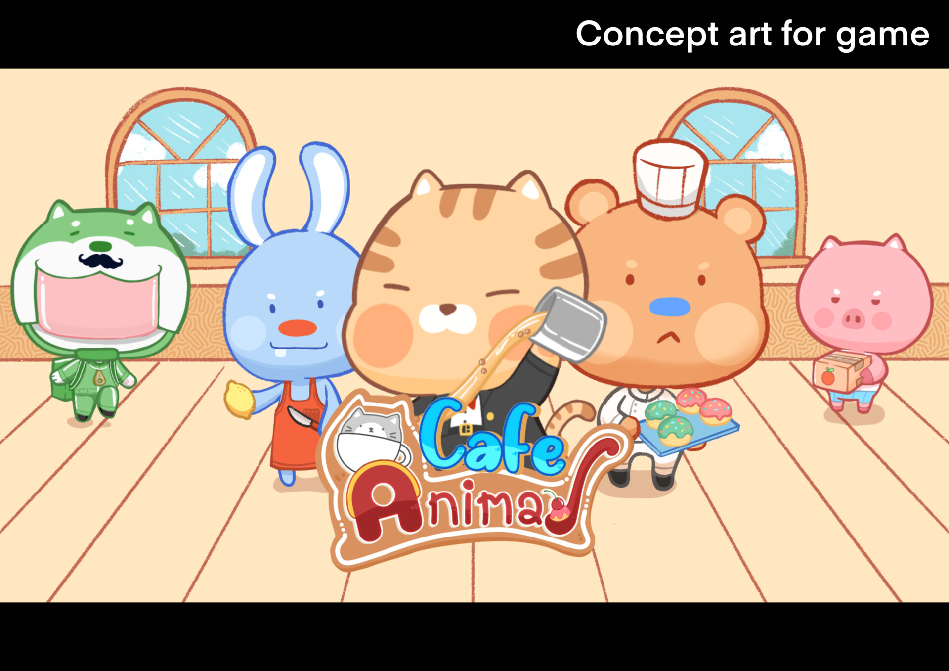 ArtStation - Concept Art Cafe Animal