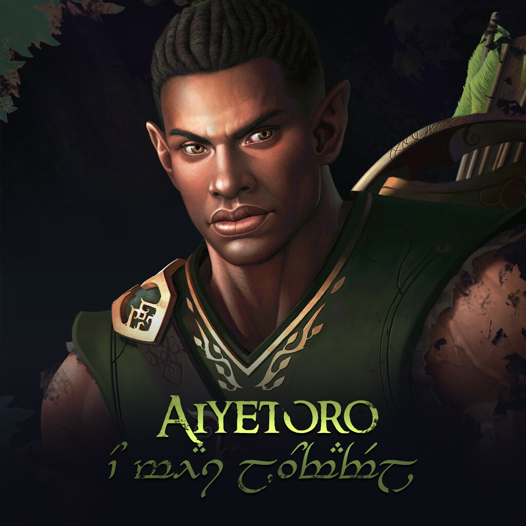 ArtStation - Ayetoro Warrior Elf