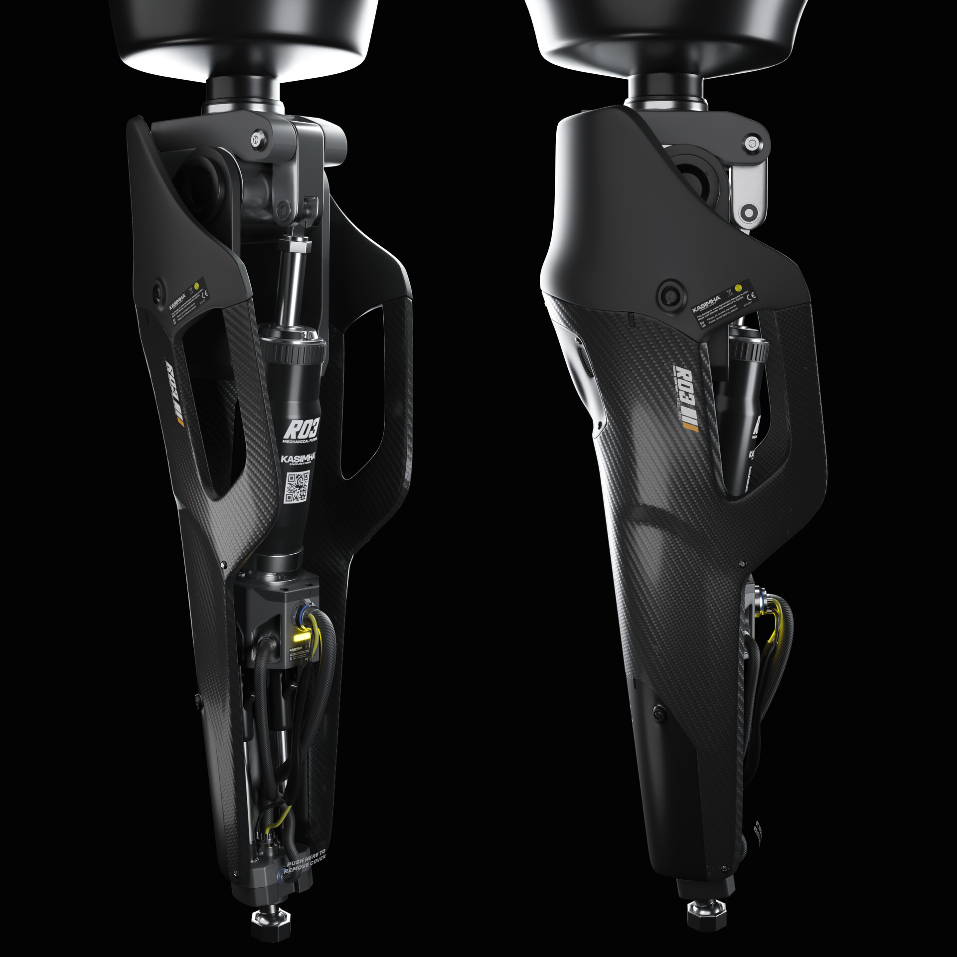 ArtStation - Prosthetic Leg Concept Design