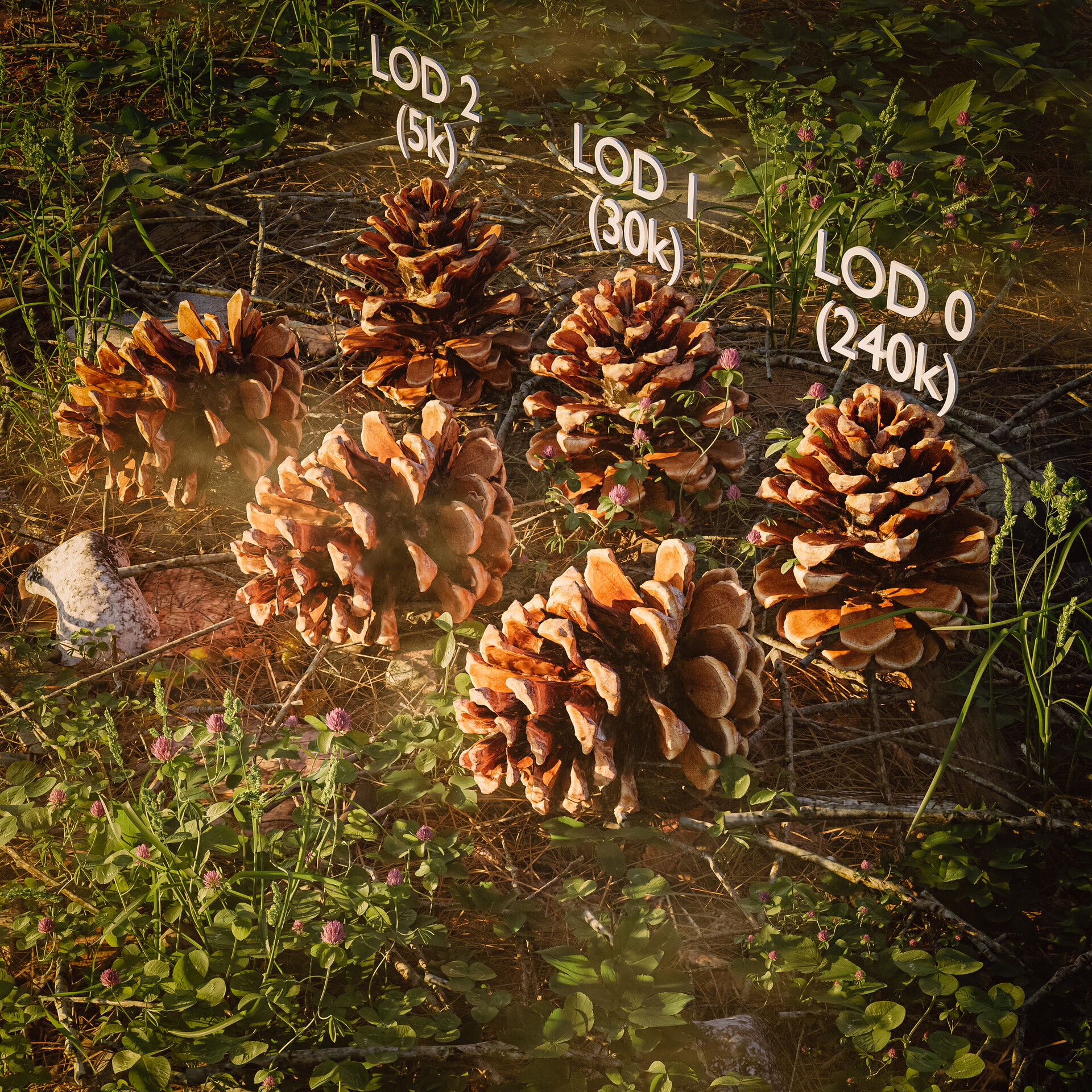 ArtStation - Pinecone - photogrammetry