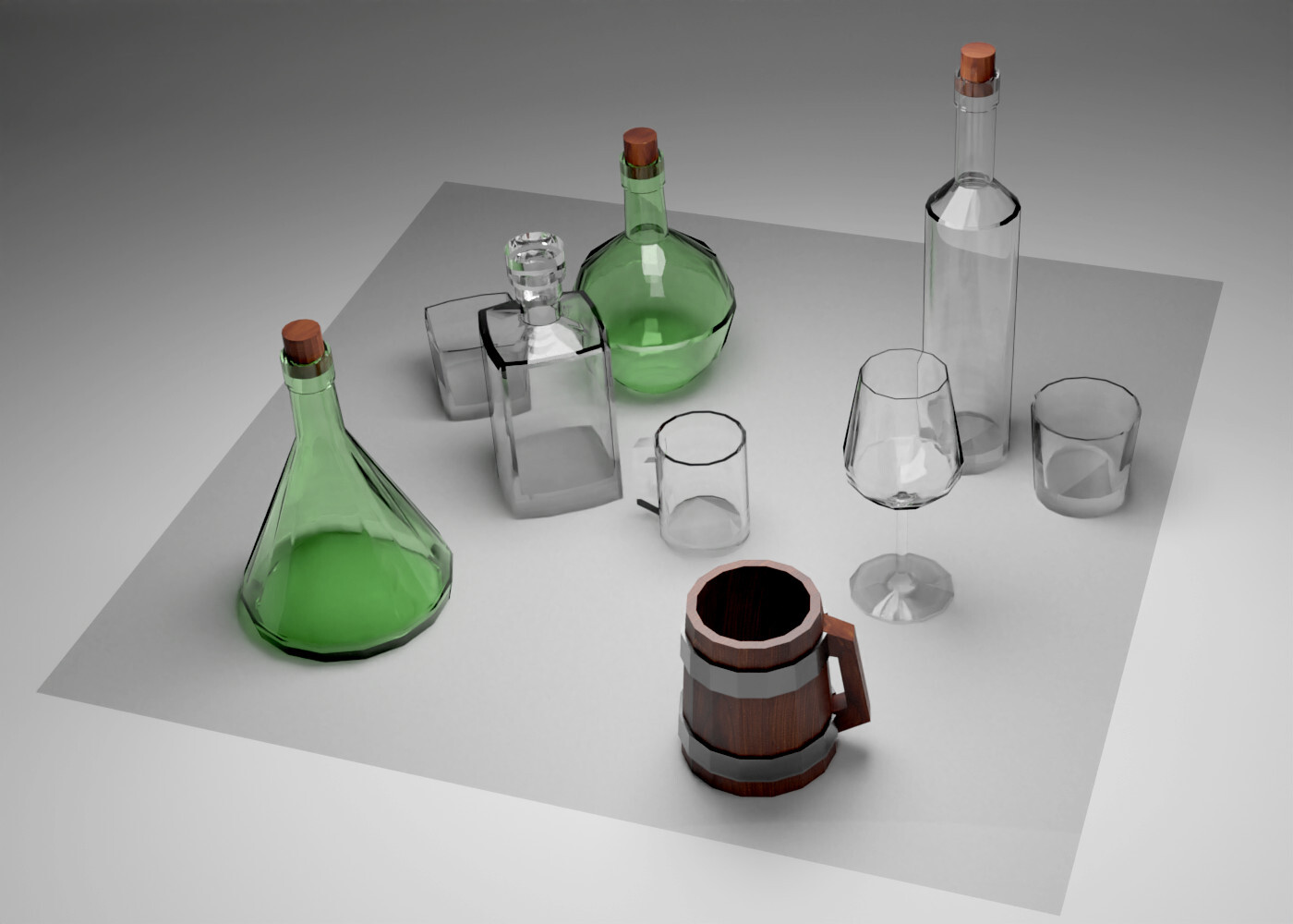 ArtStation - Set of dishes