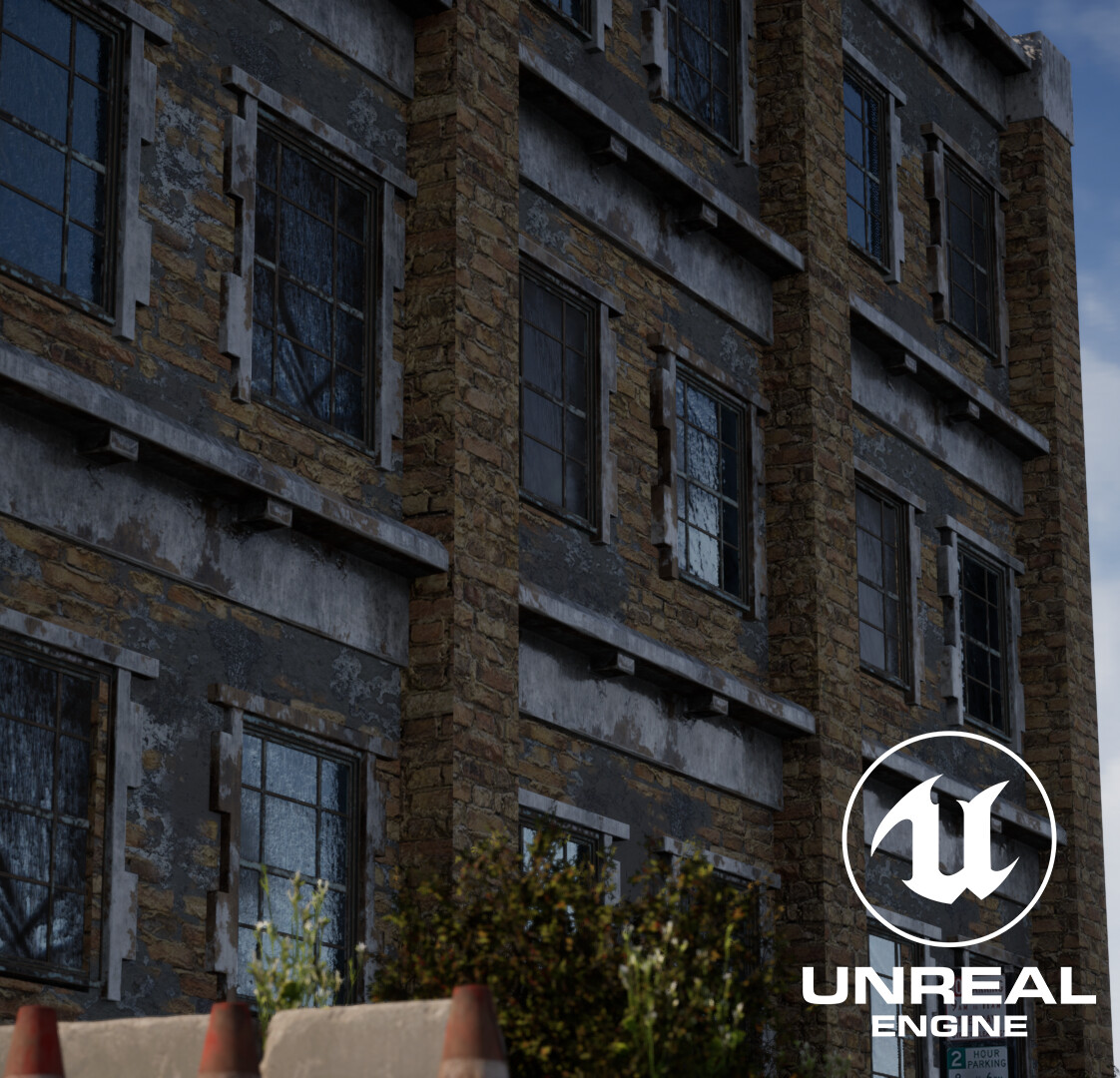 ArtStation - Abandonned Building - UE5