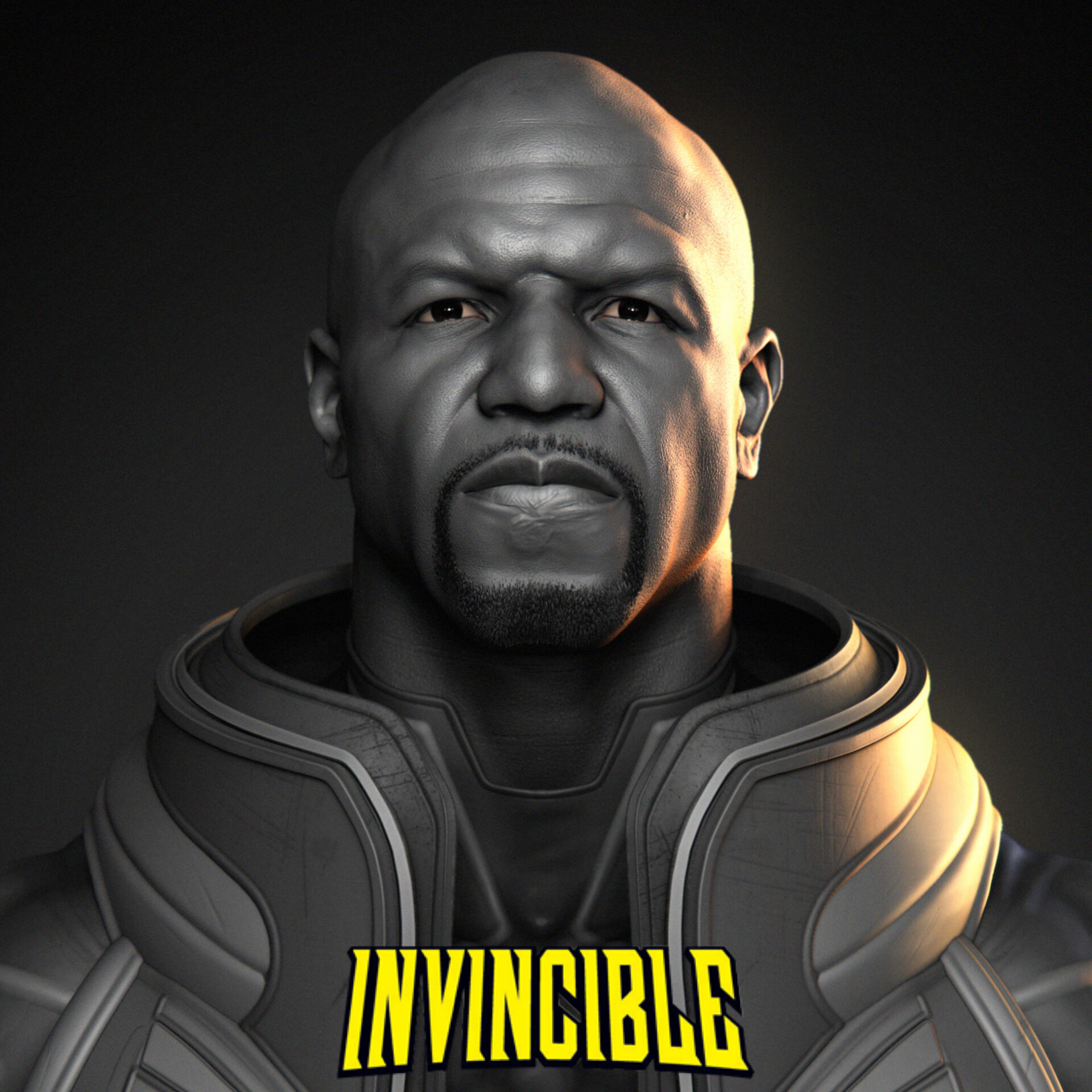 ArtStation - Black Samson (Terry Crews) fan art