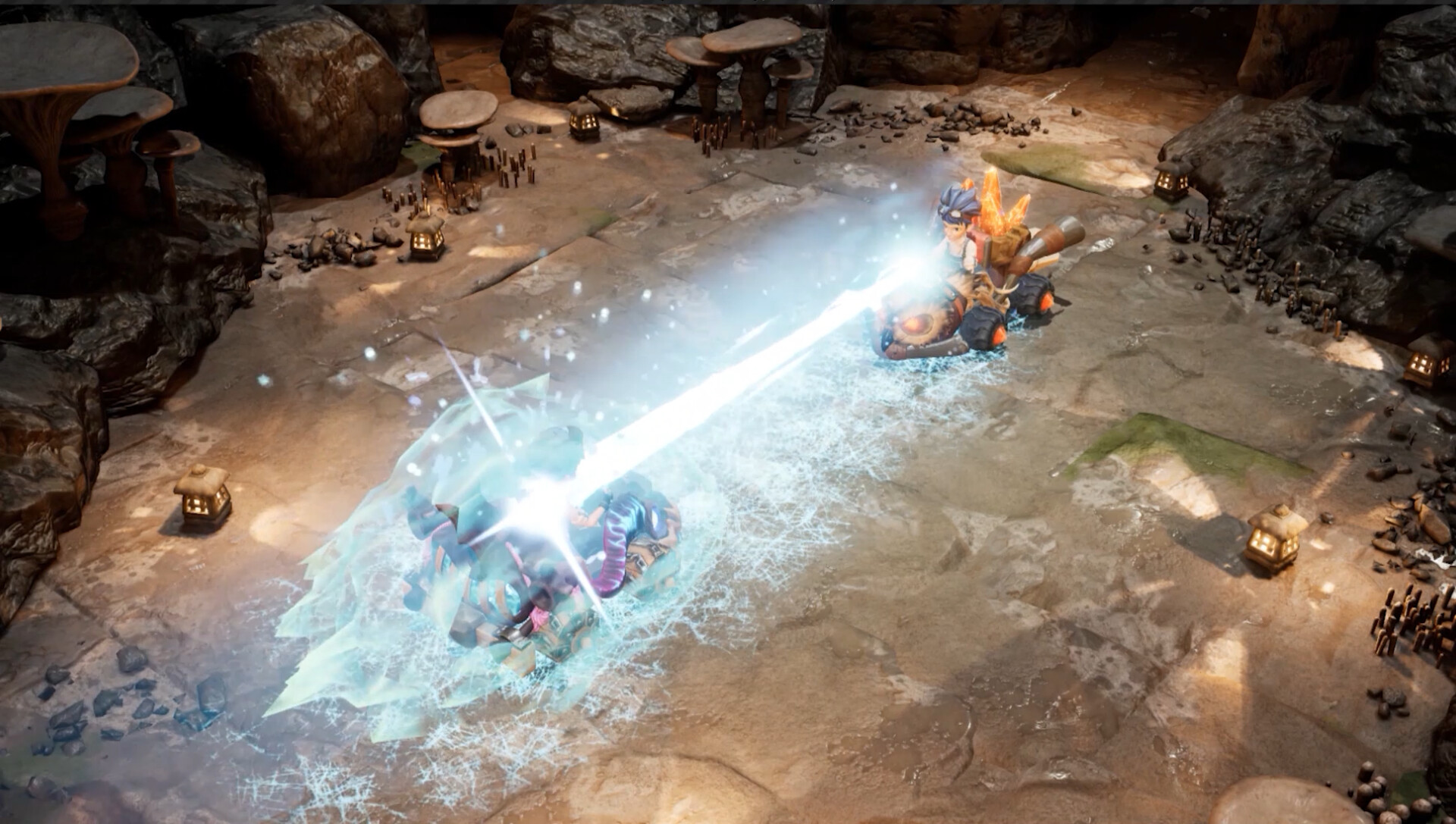 ArtStation - Frozen Skill - VFX Game