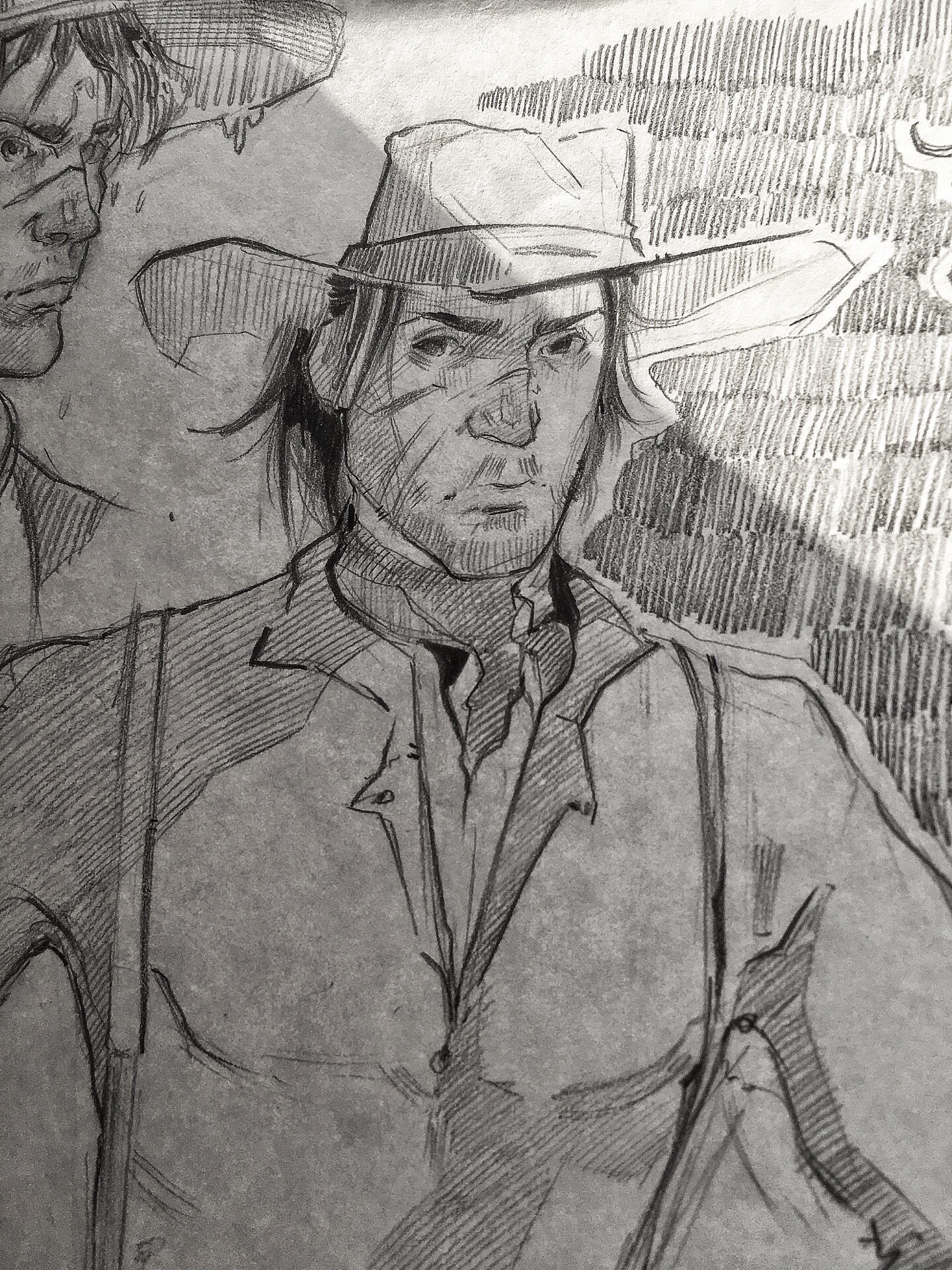 ArtStation - John Marston (SketchArt) Red Dead Redemption