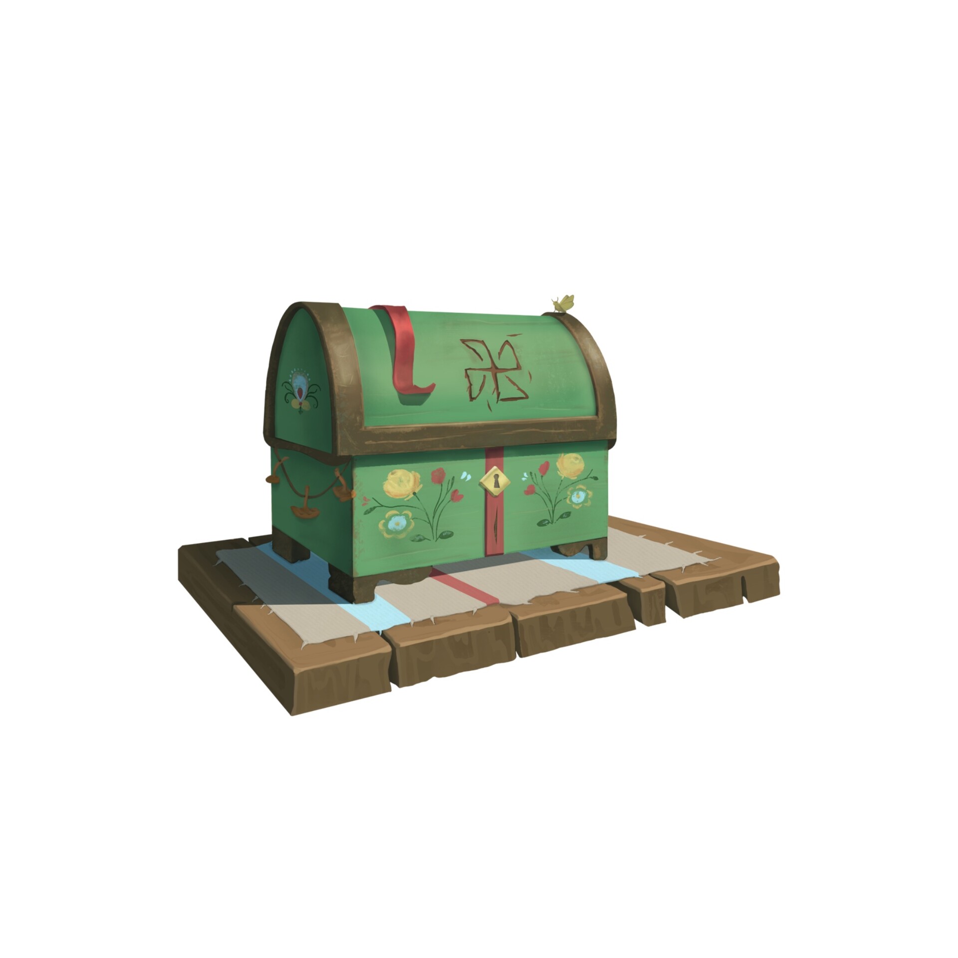 ArtStation - Сундук Домовенка ( Domovoy's Chest)