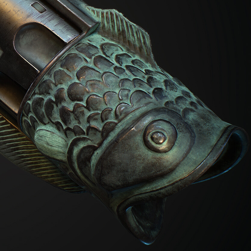 ArtStation - Fish gun