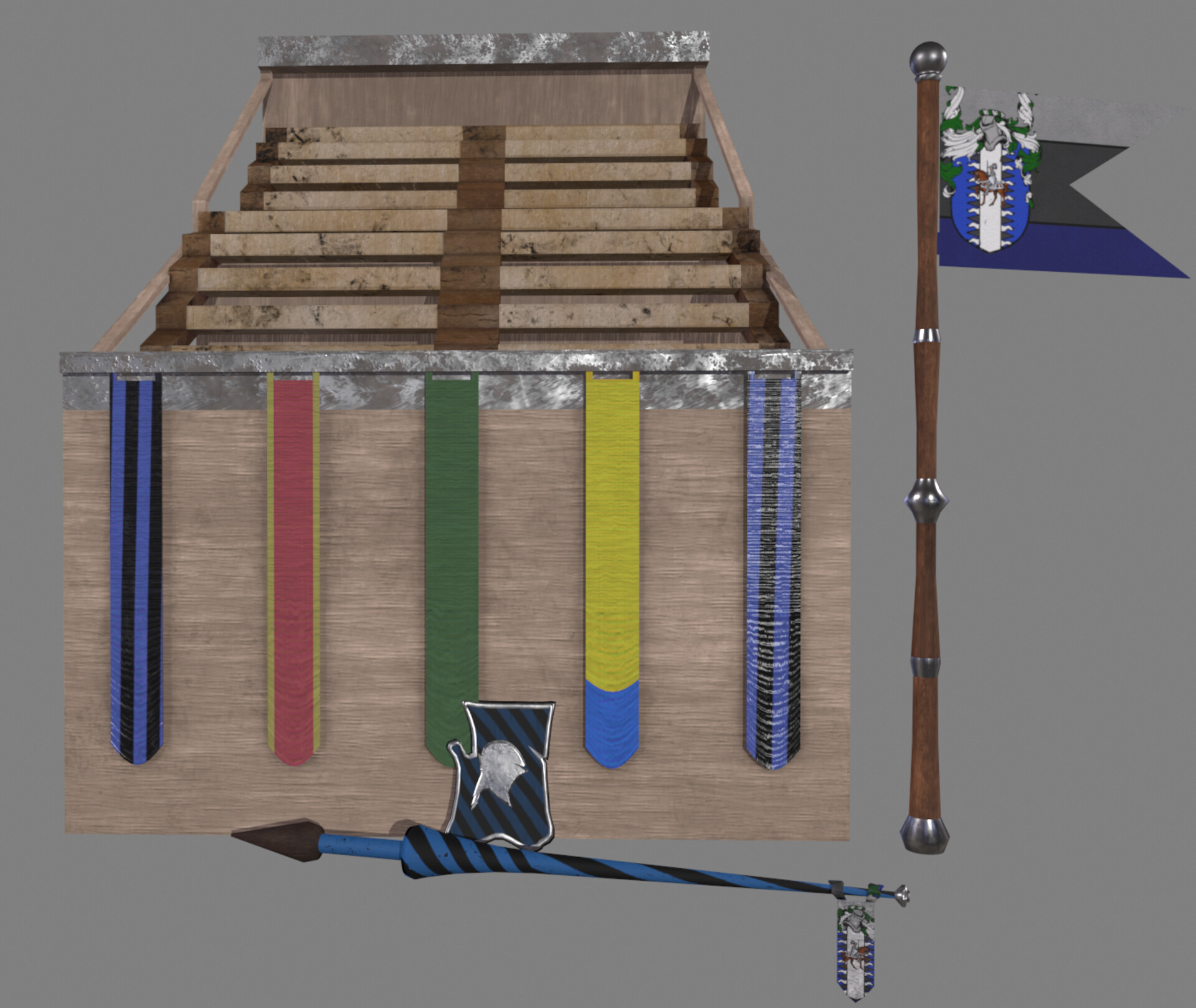 ArtStation - VR Jousting Weapons and Props