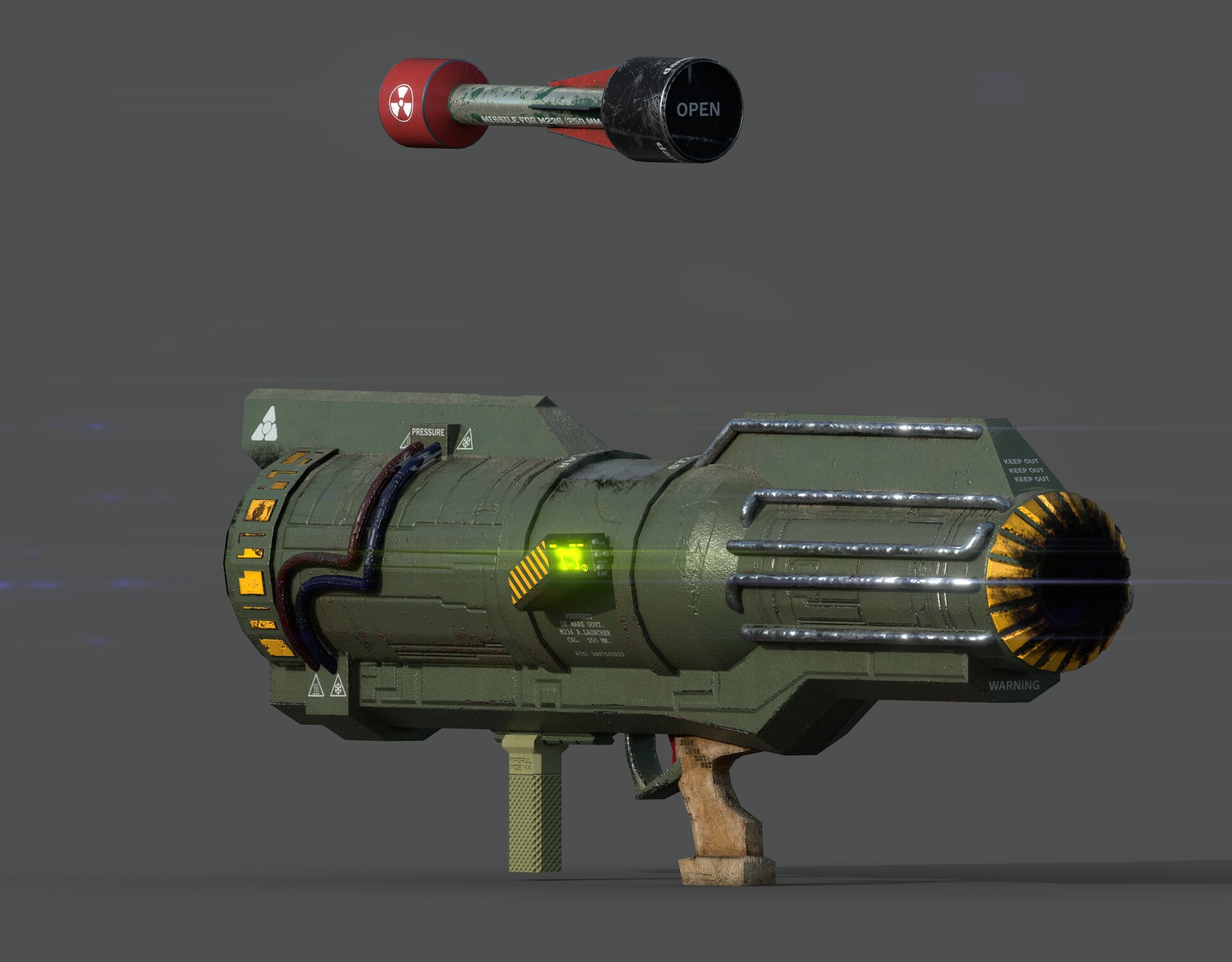 ArtStation - Rocket Launcher M236