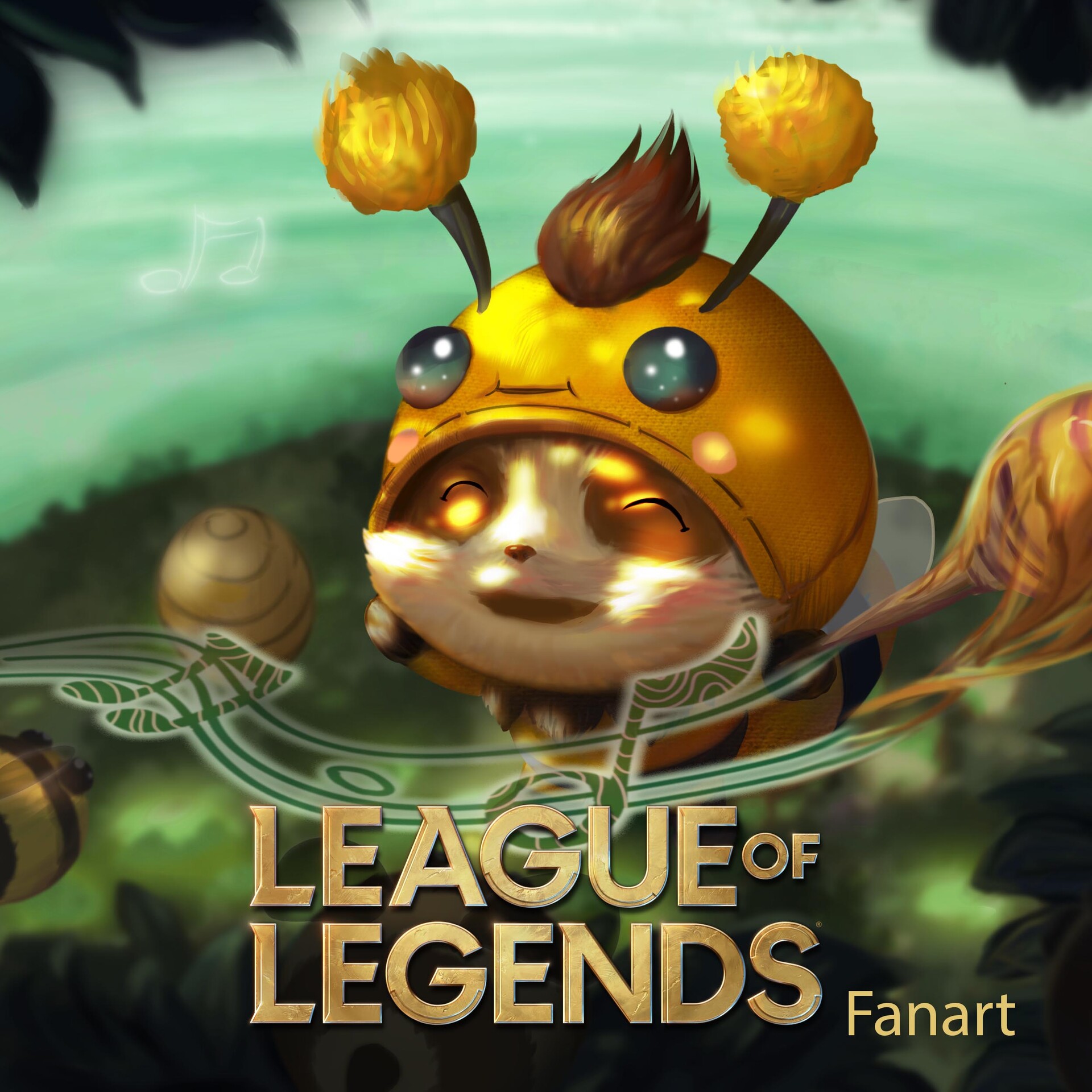 ArtStation - Teemo Fanart ( Beemo ) Ver.1