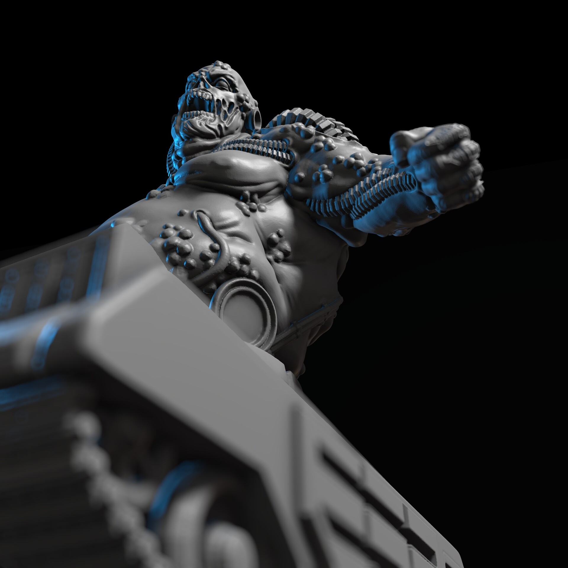 ArtStation - REAVER BRUTE 2 - Marvel Zombies - A Zombicide Game