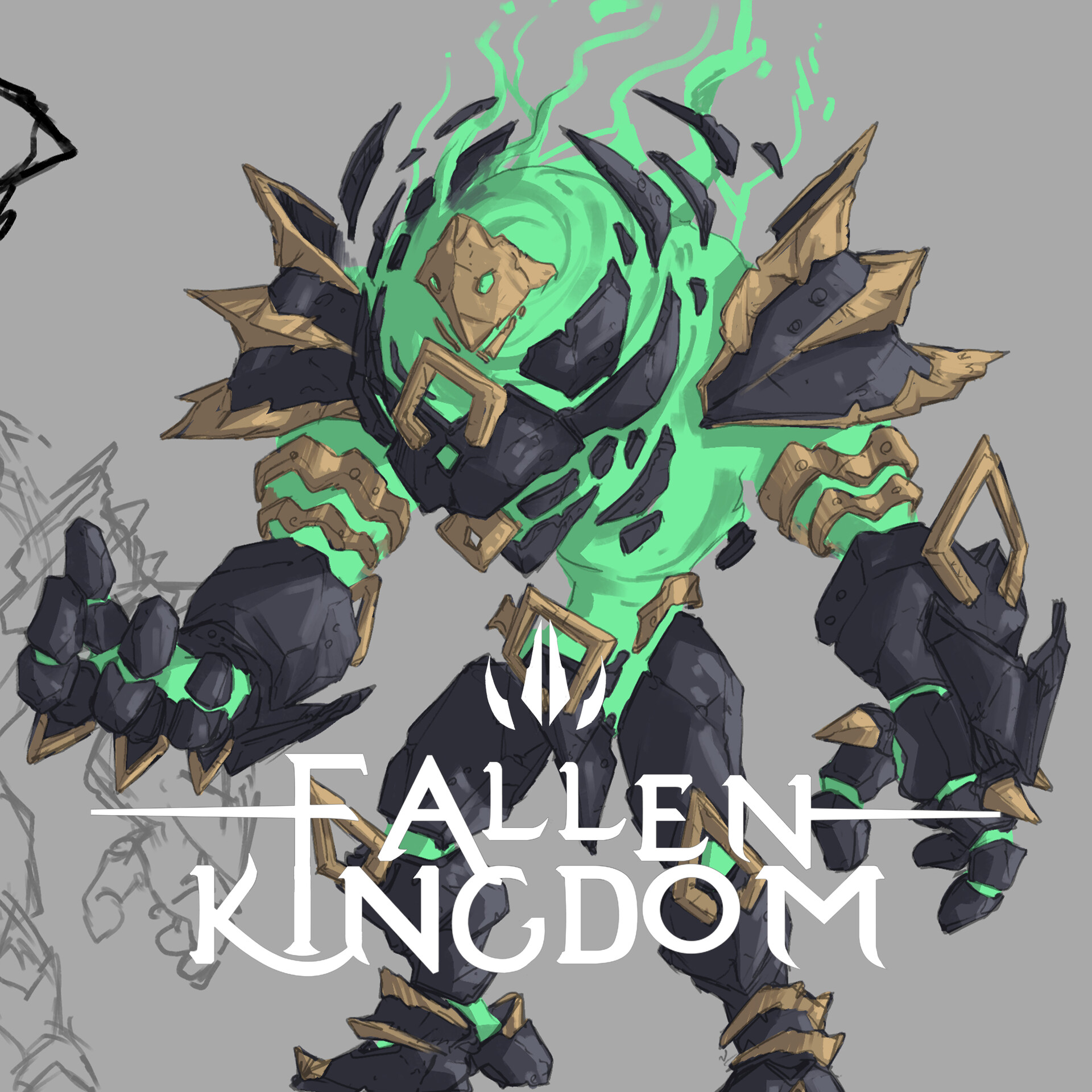 ArtStation - FALLEN KINGDOM - Monsters concept art