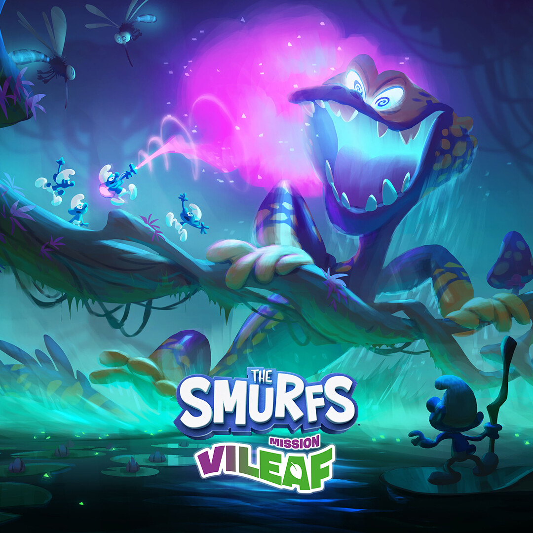 ArtStation - The Smurfs: Mission Vileaf - Swamp Concept & Props