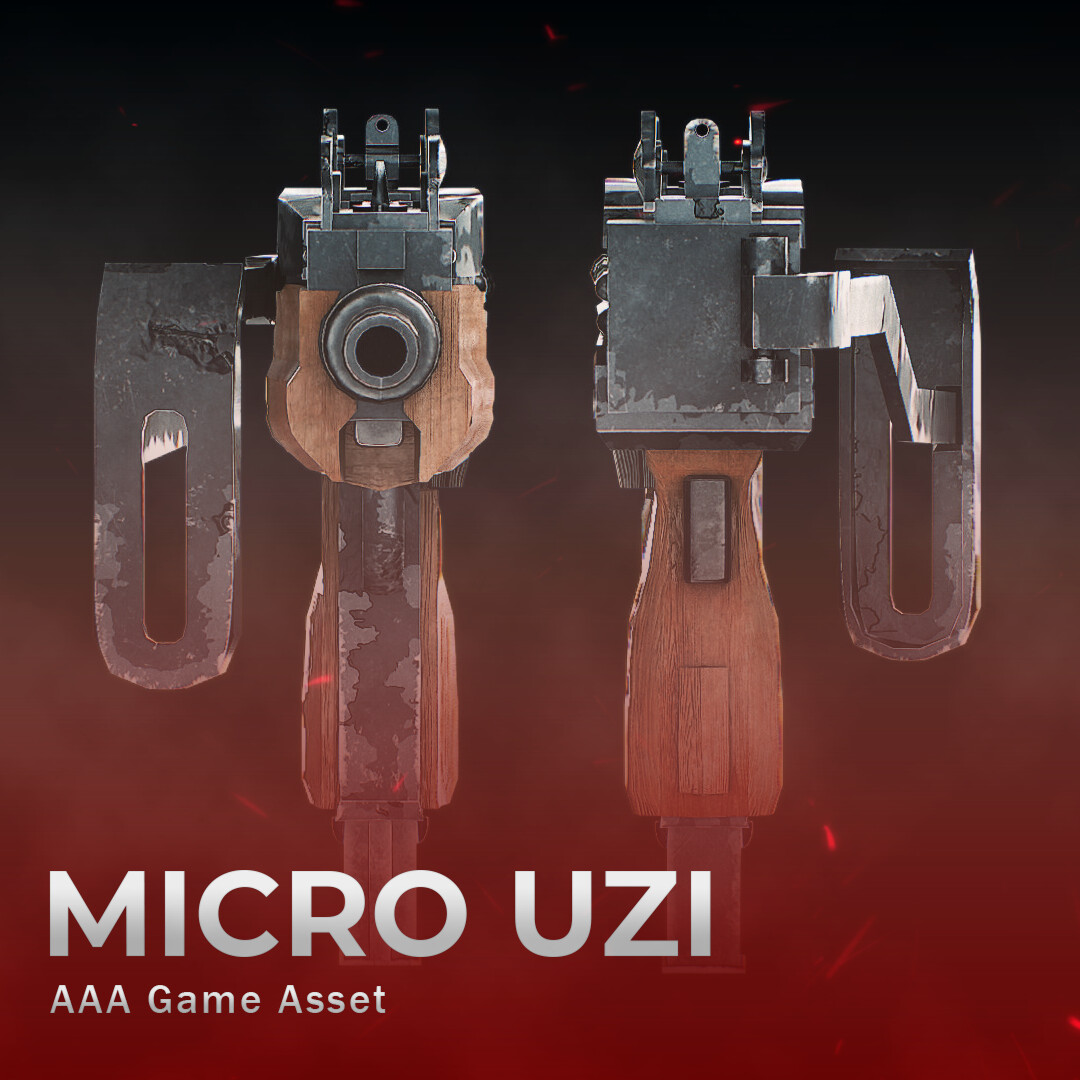 ArtStation - Micro Uzi
