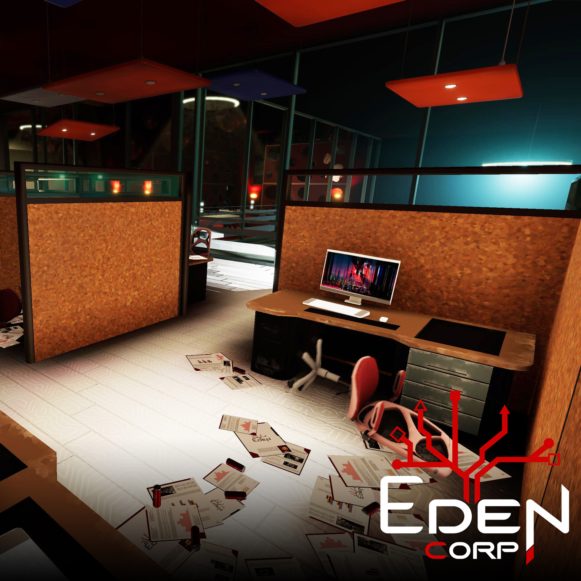 ArtStation - Eden Corp Open Space