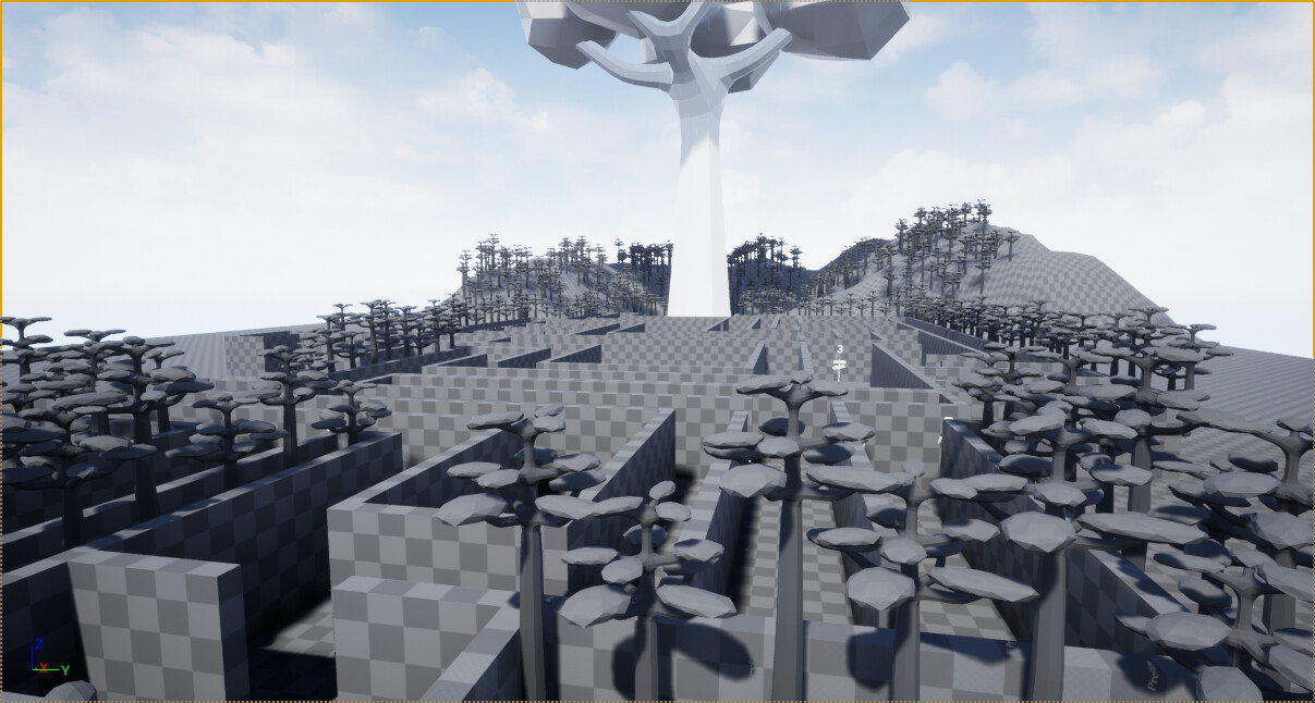 ArtStation - Blockout Level - LevelDesign