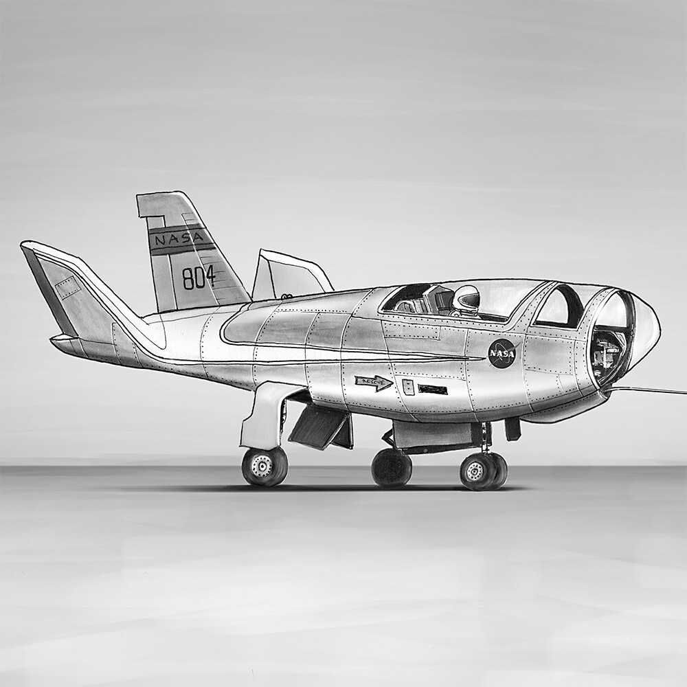 ArtStation - Northrop HL-10