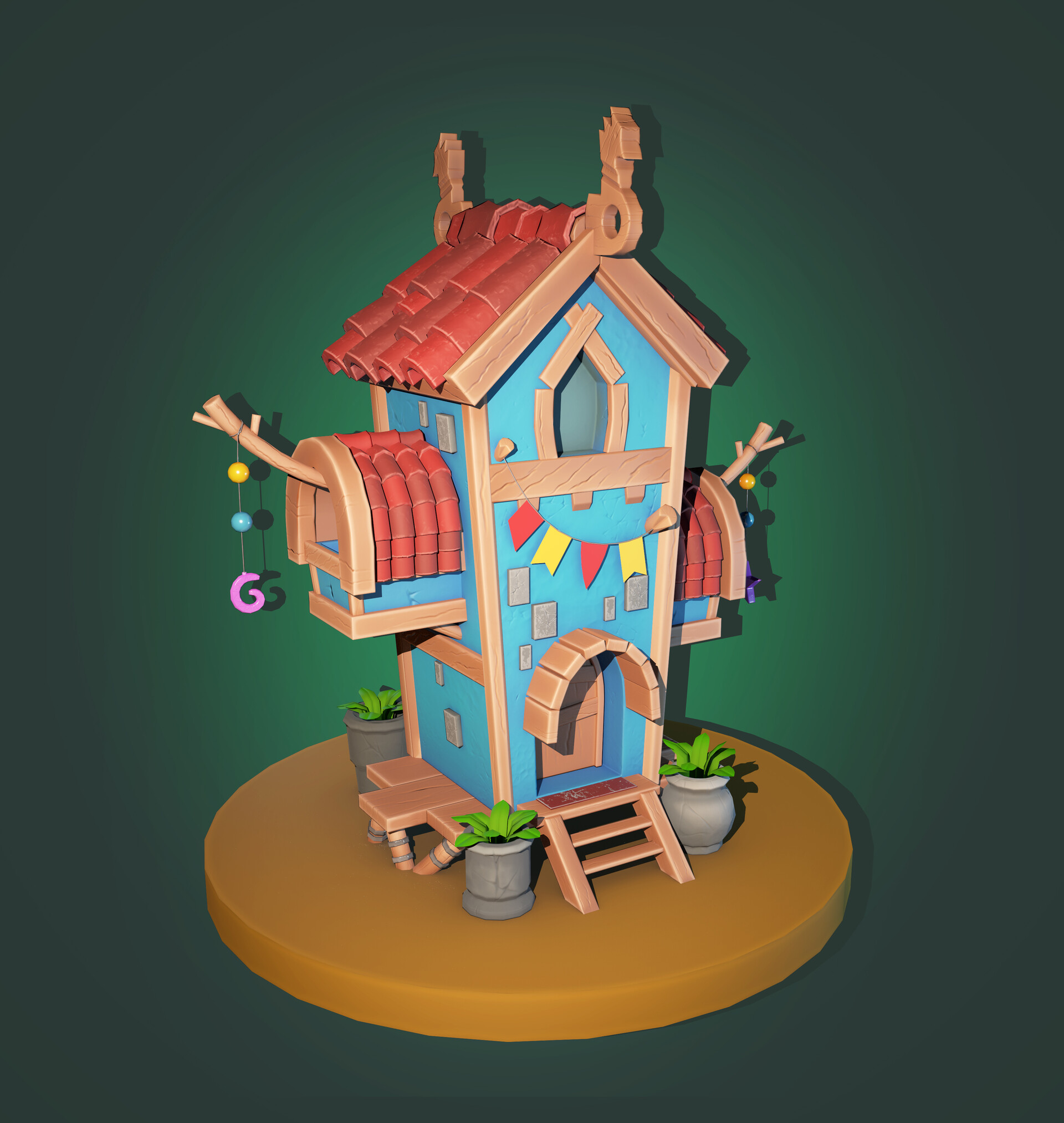 ArtStation - 3D_House game ready props