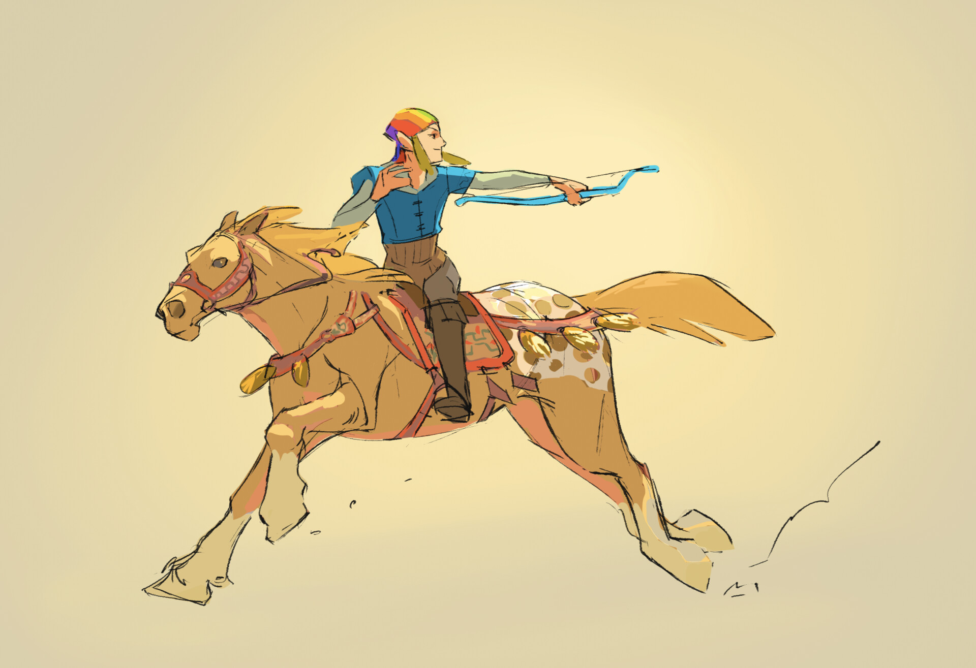 ArtStation - Hyrulean Horse