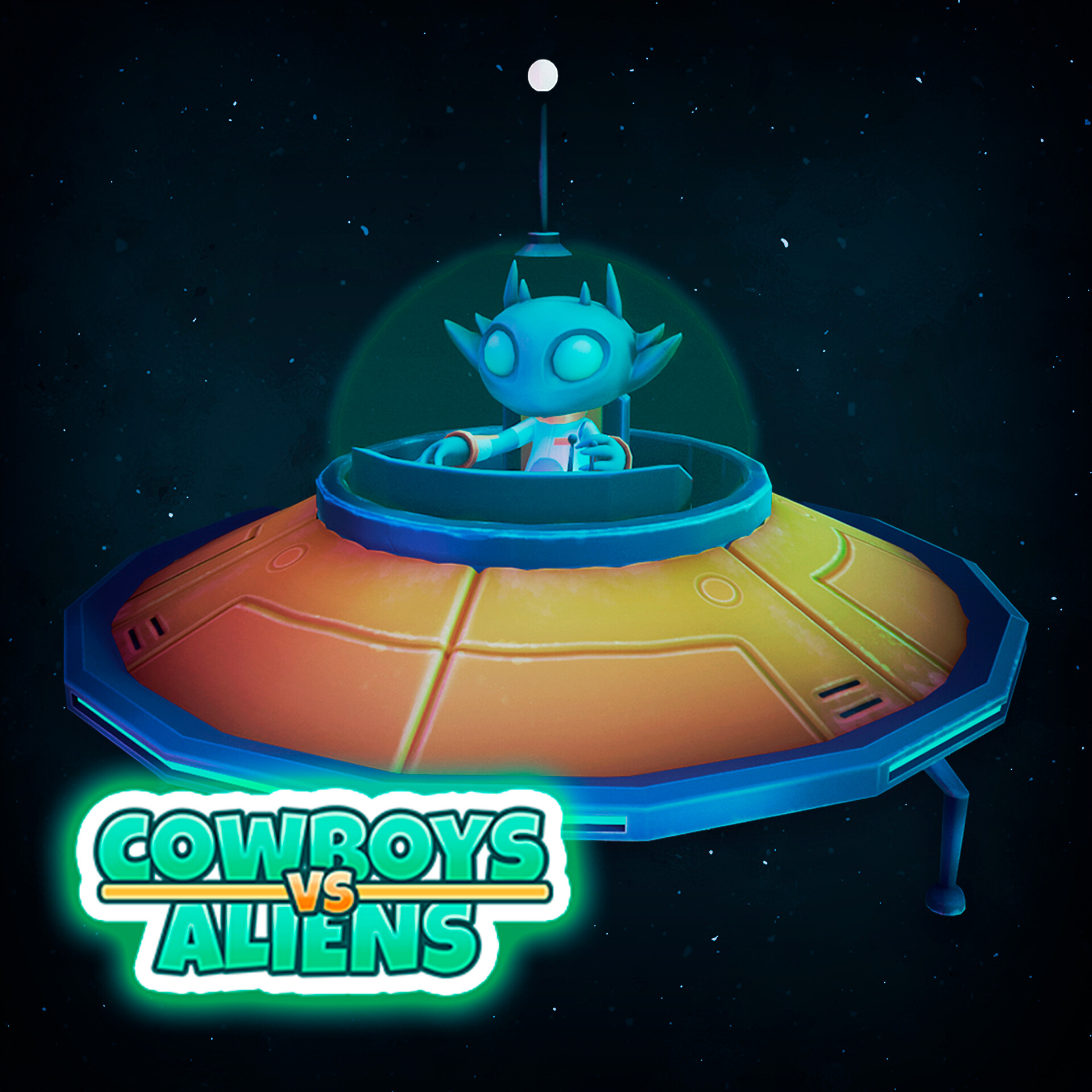 ArtStation - ALIEN AND UFO (COWBOYS VS ALIENS)