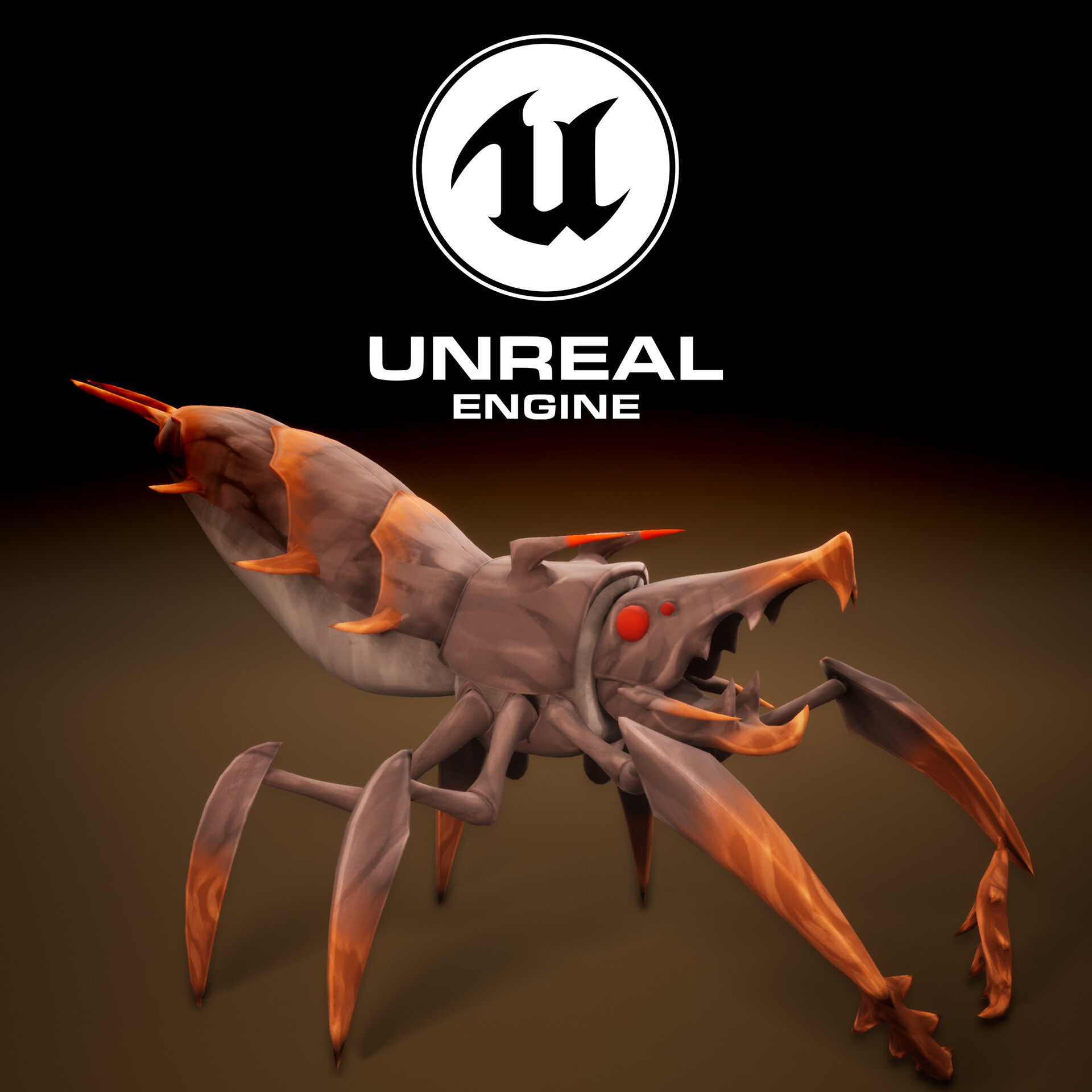 ArtStation - Stylized 3D Insect - Real Time