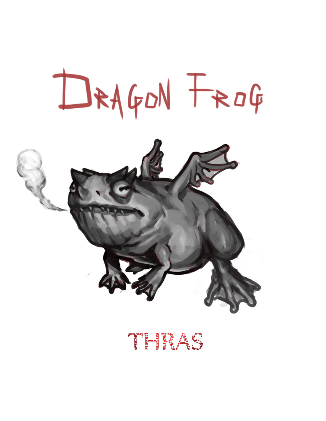 ArtStation - Dragon Frog