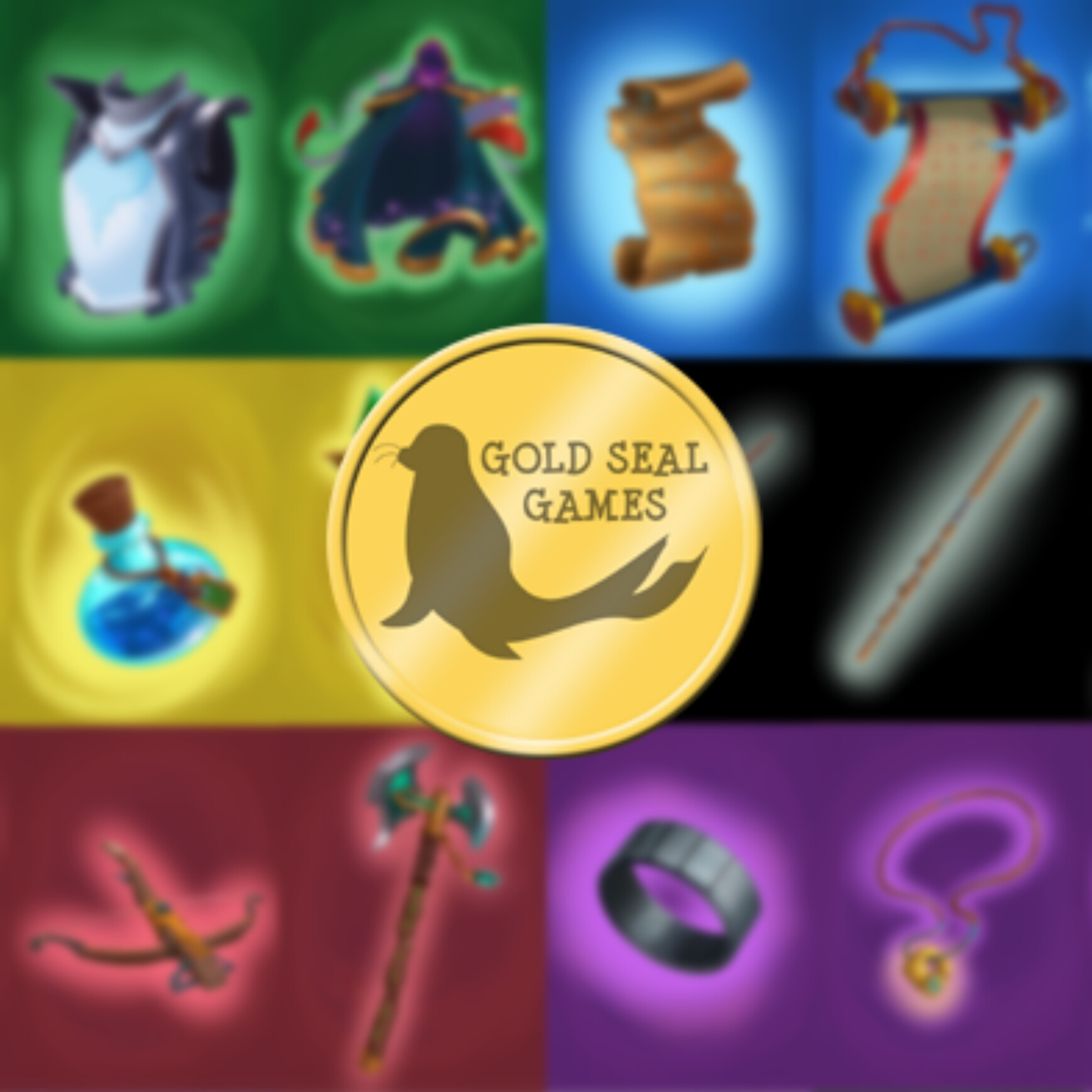 ArtStation - The Loot Dispute - Game Items