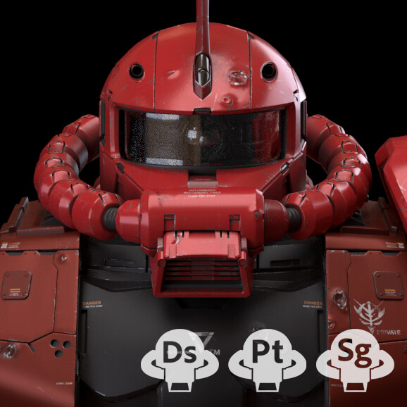 ArtStation - Red comet