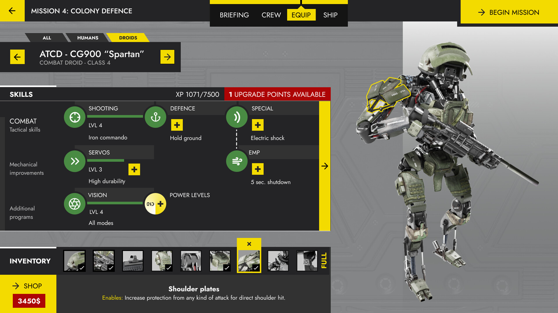 ArtStation - Colony Defence - UI Concept