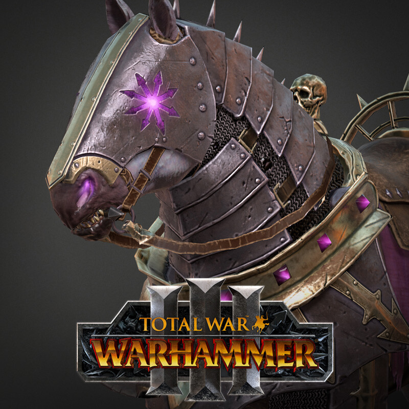 ArtStation - Warhammer III -- Daemon Steeds