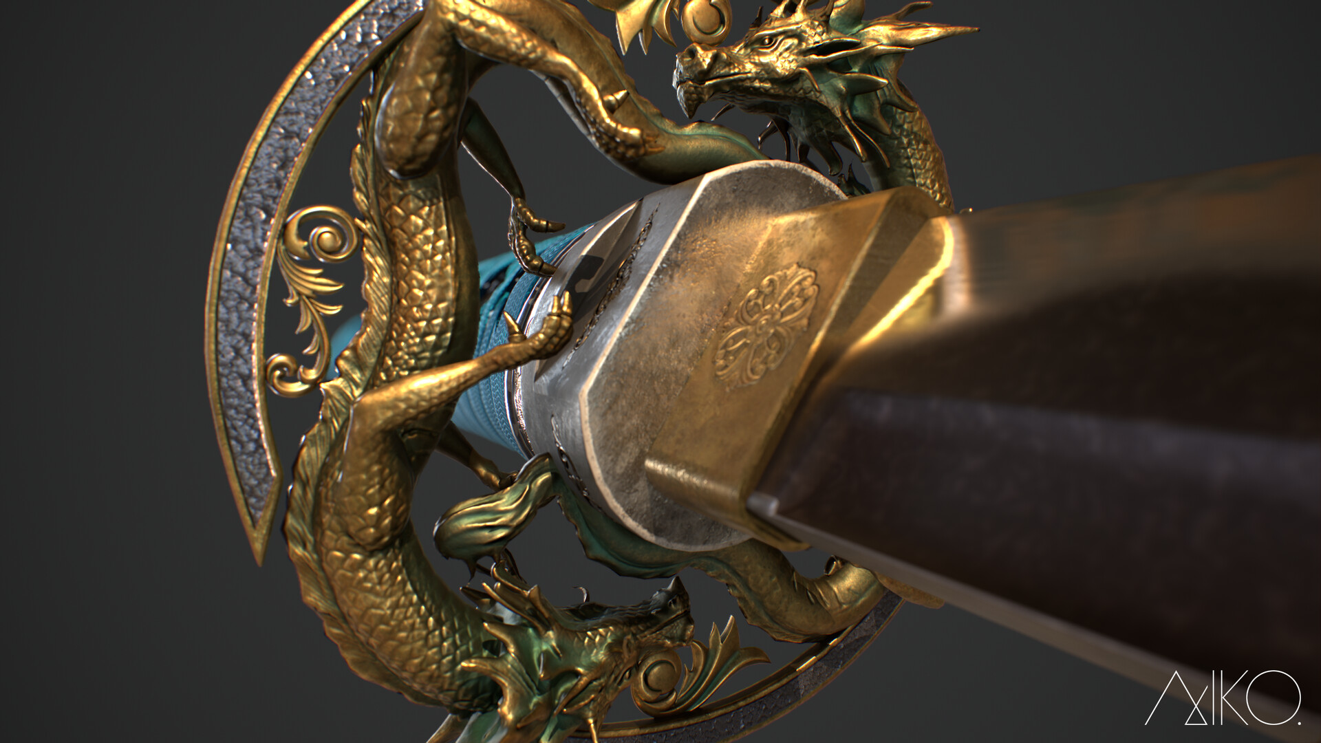 ArtStation - Dragon Katana