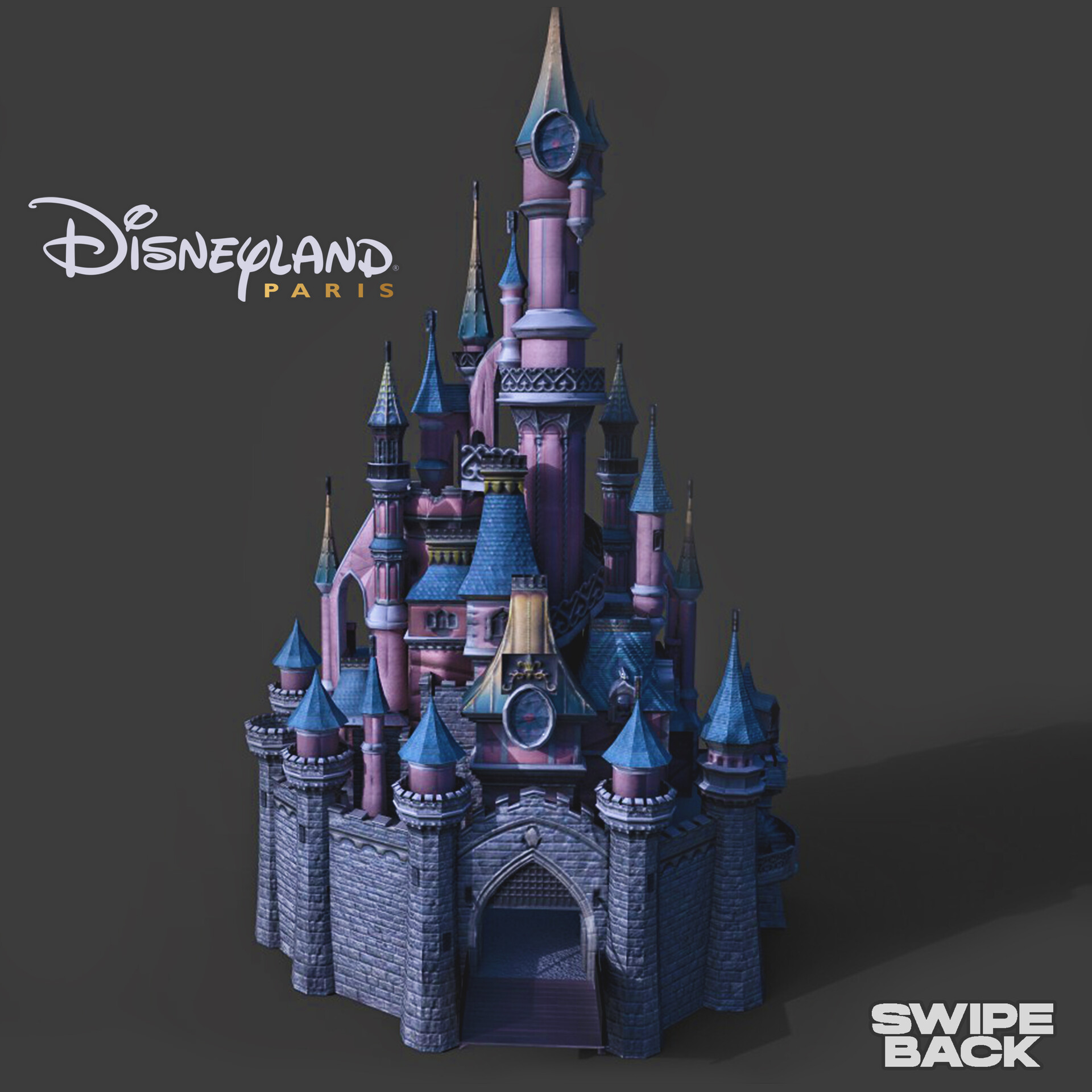 ArtStation - Disneyland Paris-AR project