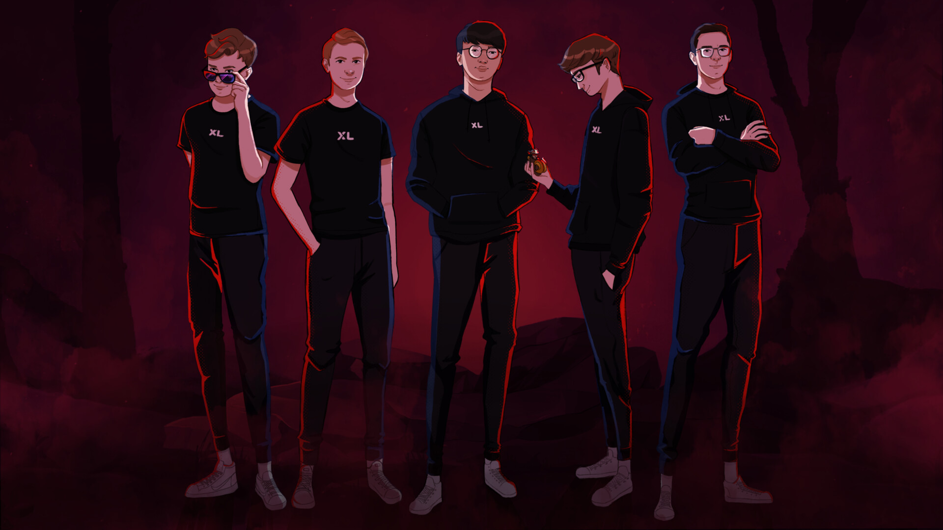 ArtStation - XL NLC PLAYER ILLUSTRATIONS