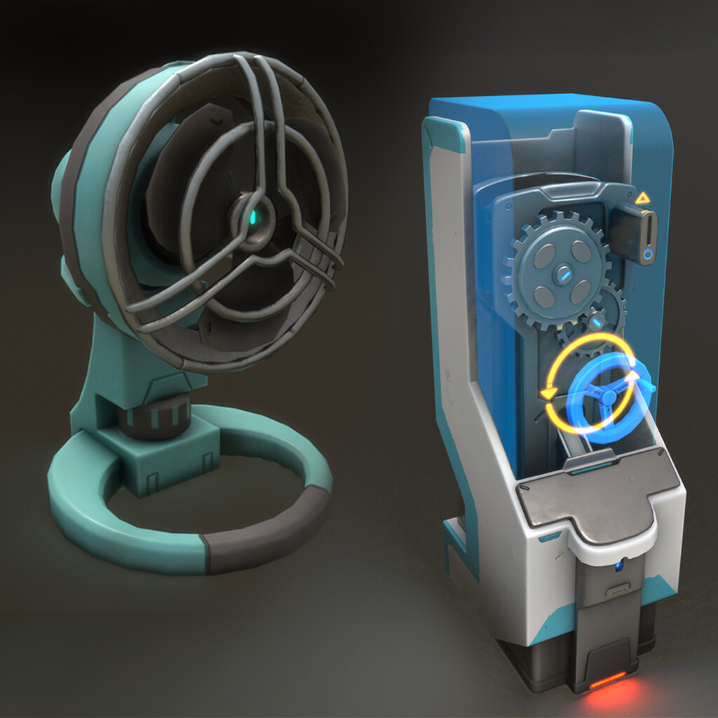 ArtStation - Overwatch prop studies