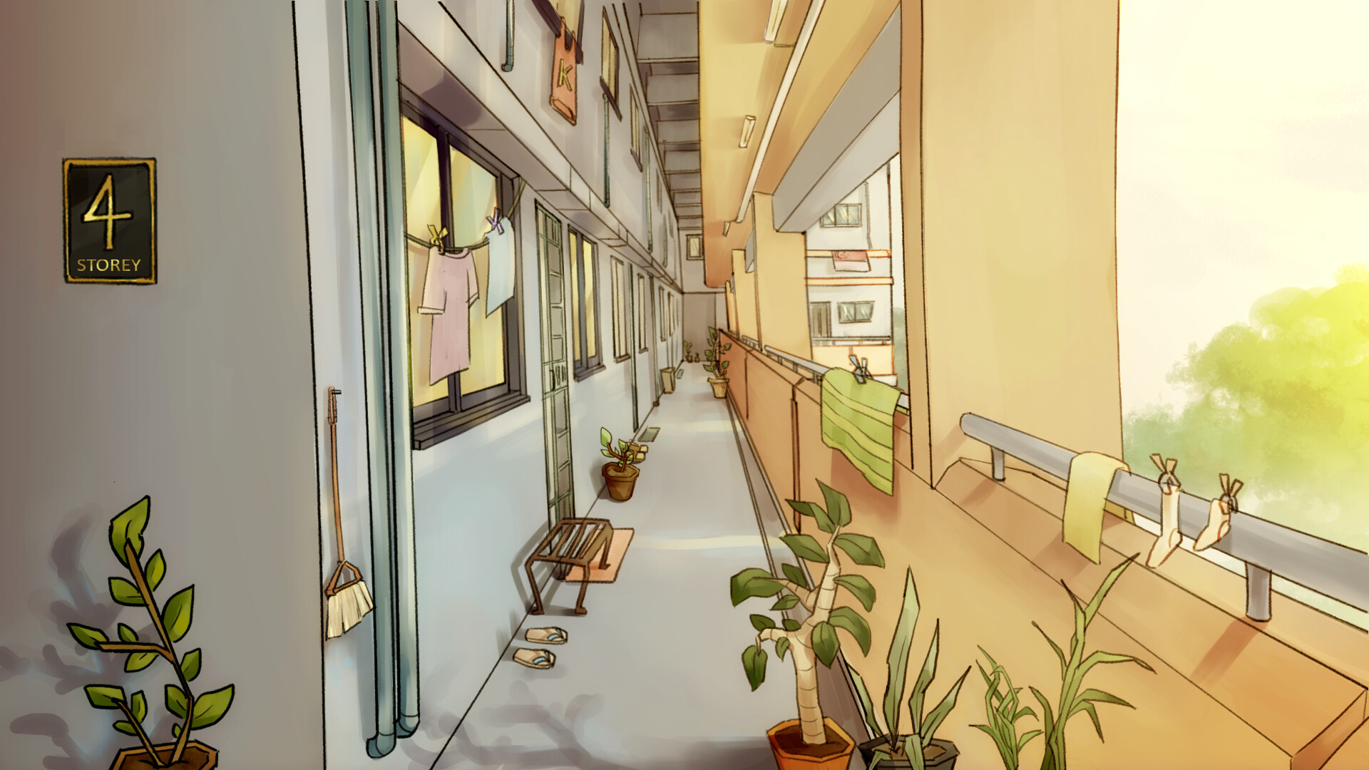 ArtStation - Ghost Of Ah Gong (2D Character Design, Animatic, Color ...