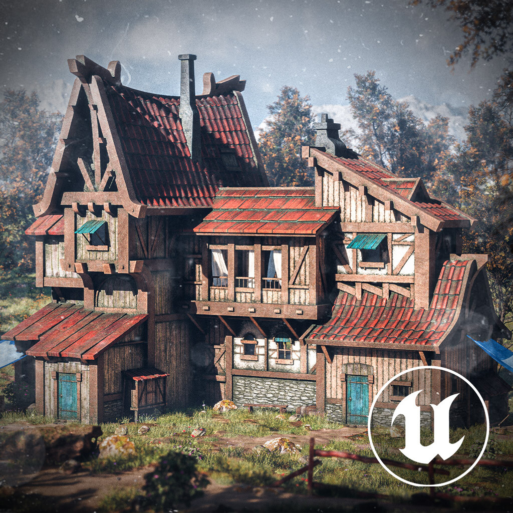 ArtStation - Forest Homestead