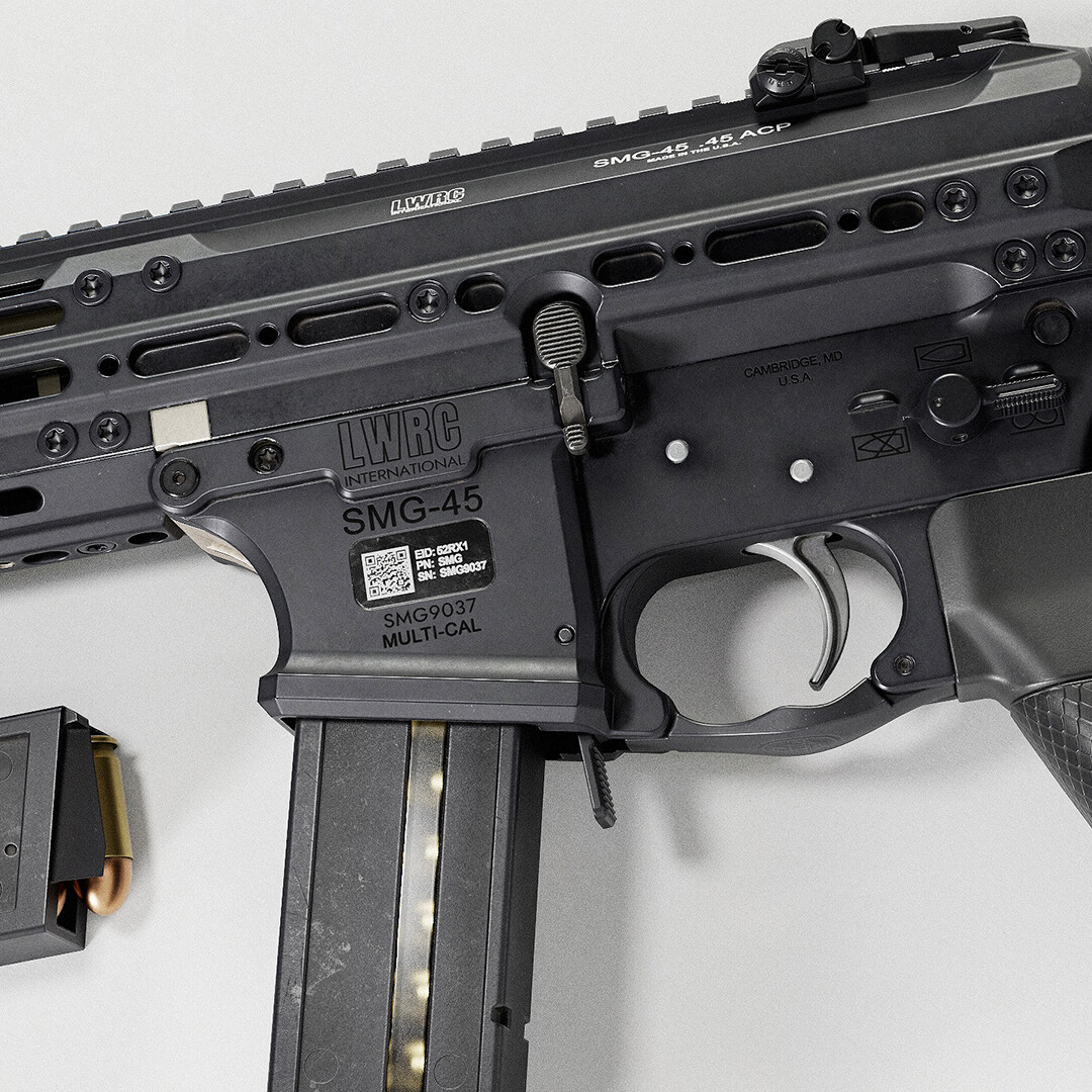 ArtStation - LWRC SMG-45