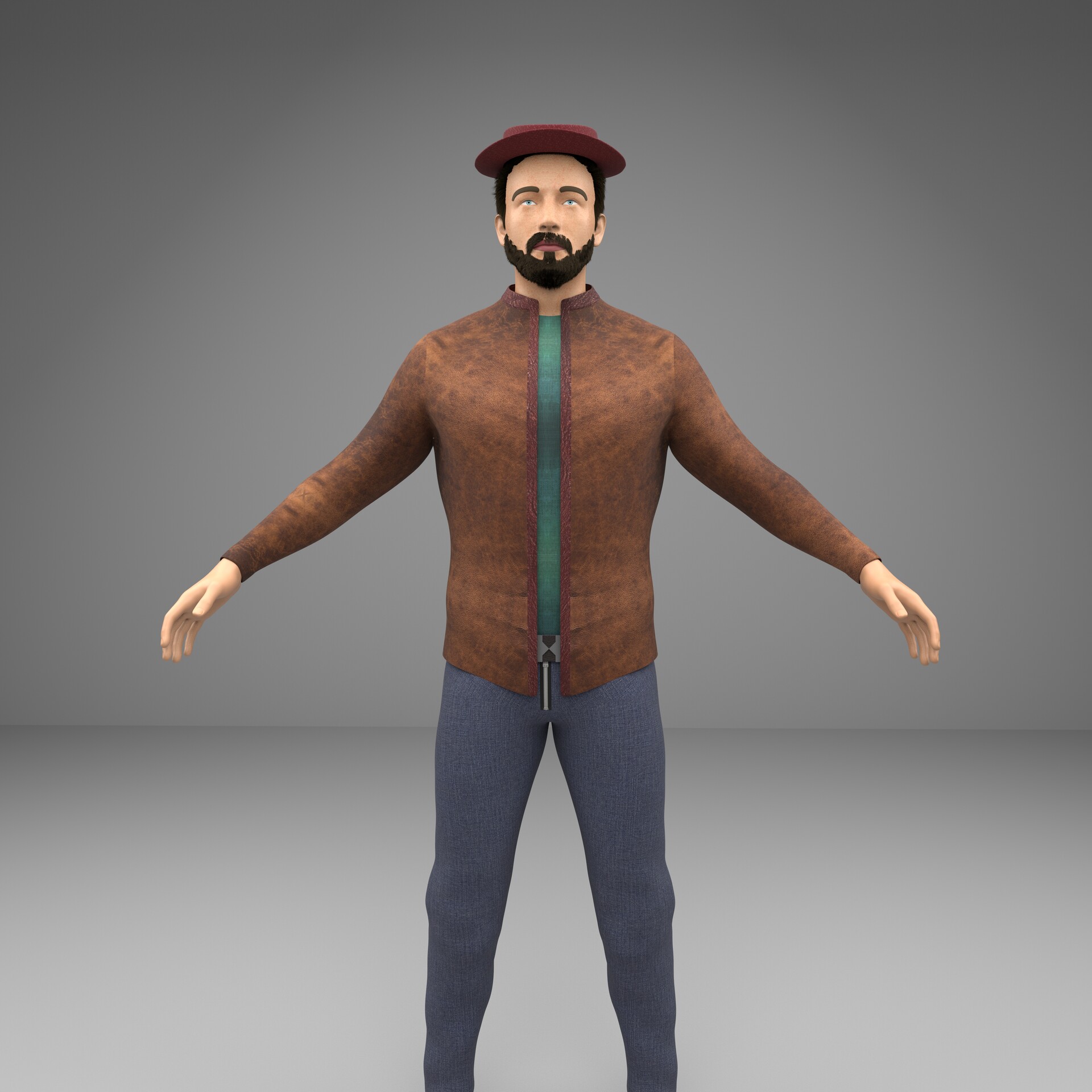 ArtStation - Male Character Model