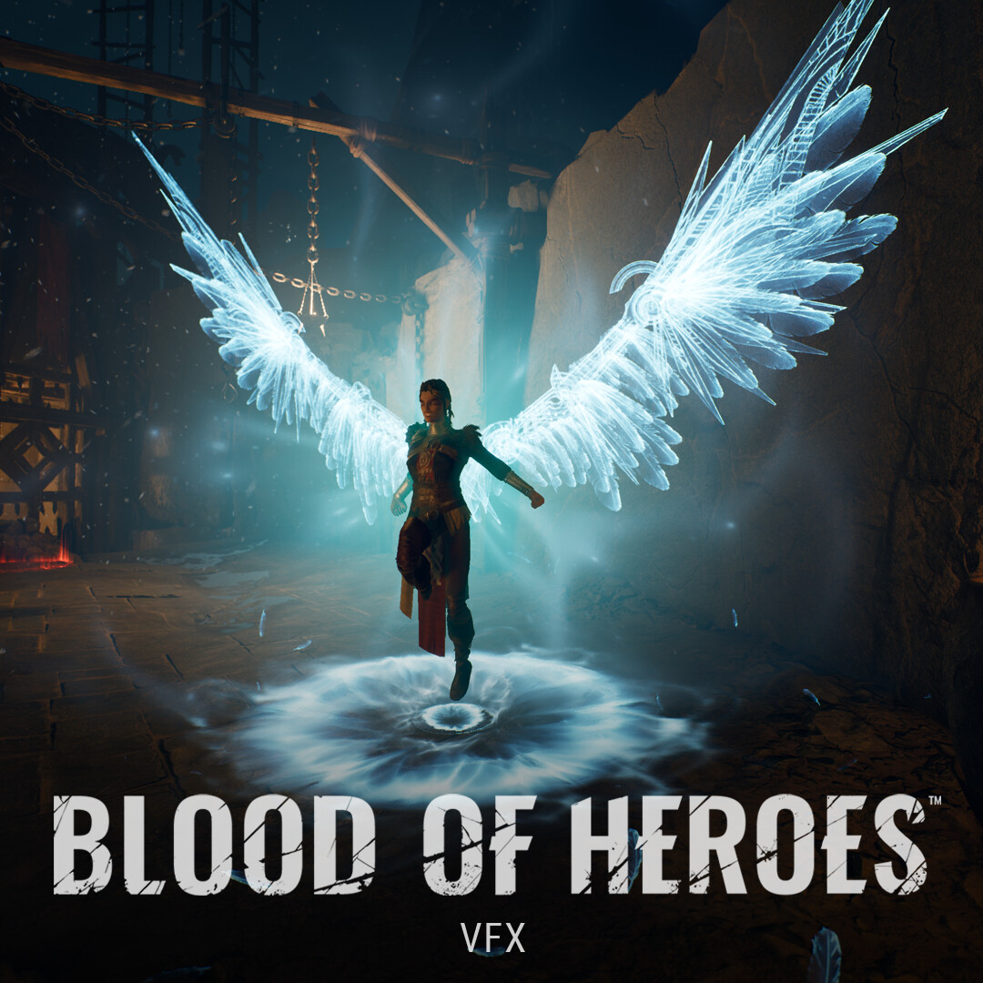 ArtStation - Blood of Heroes: Catherine "Valkyrie Message" VFX