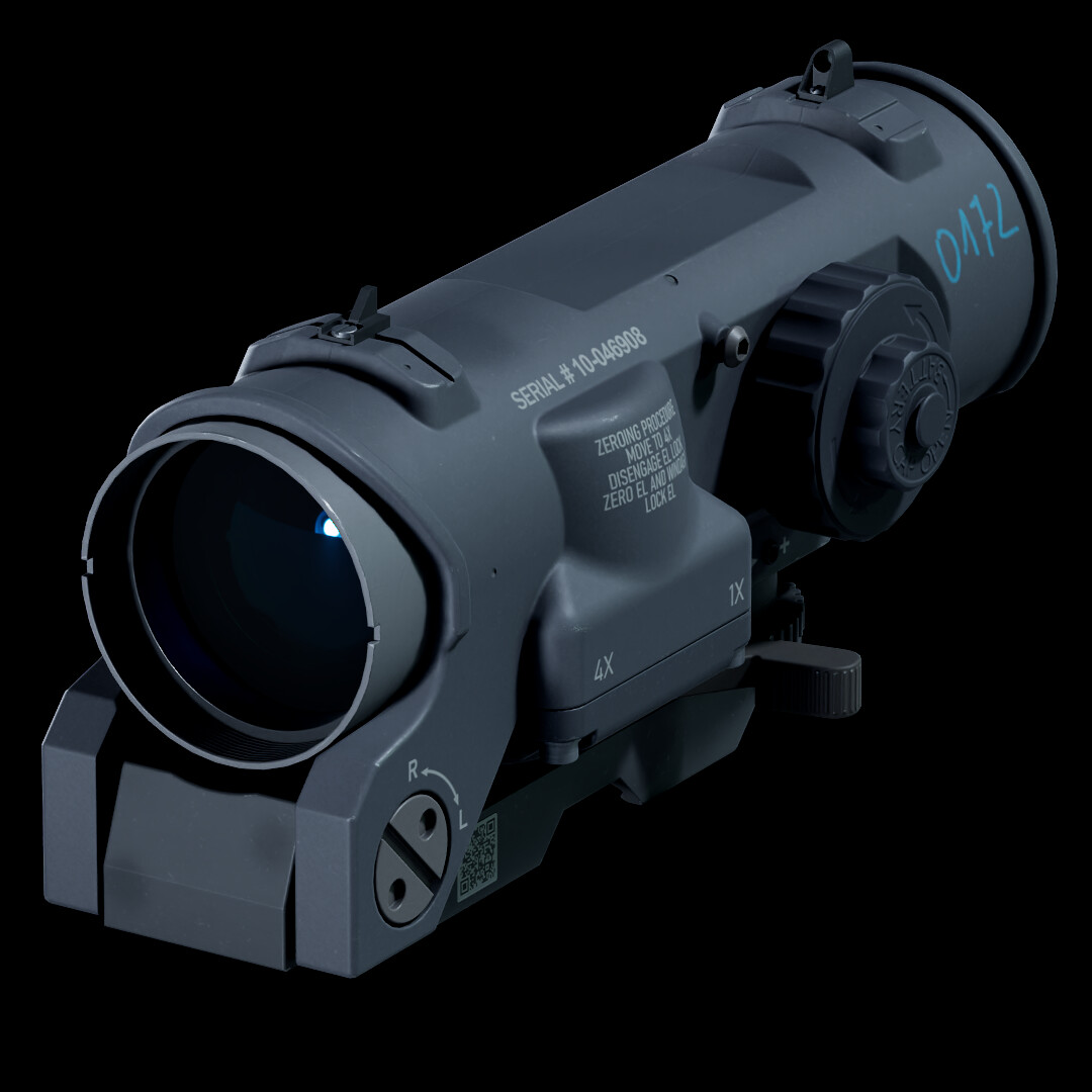 ArtStation - ELCAN gen. 3 Scope